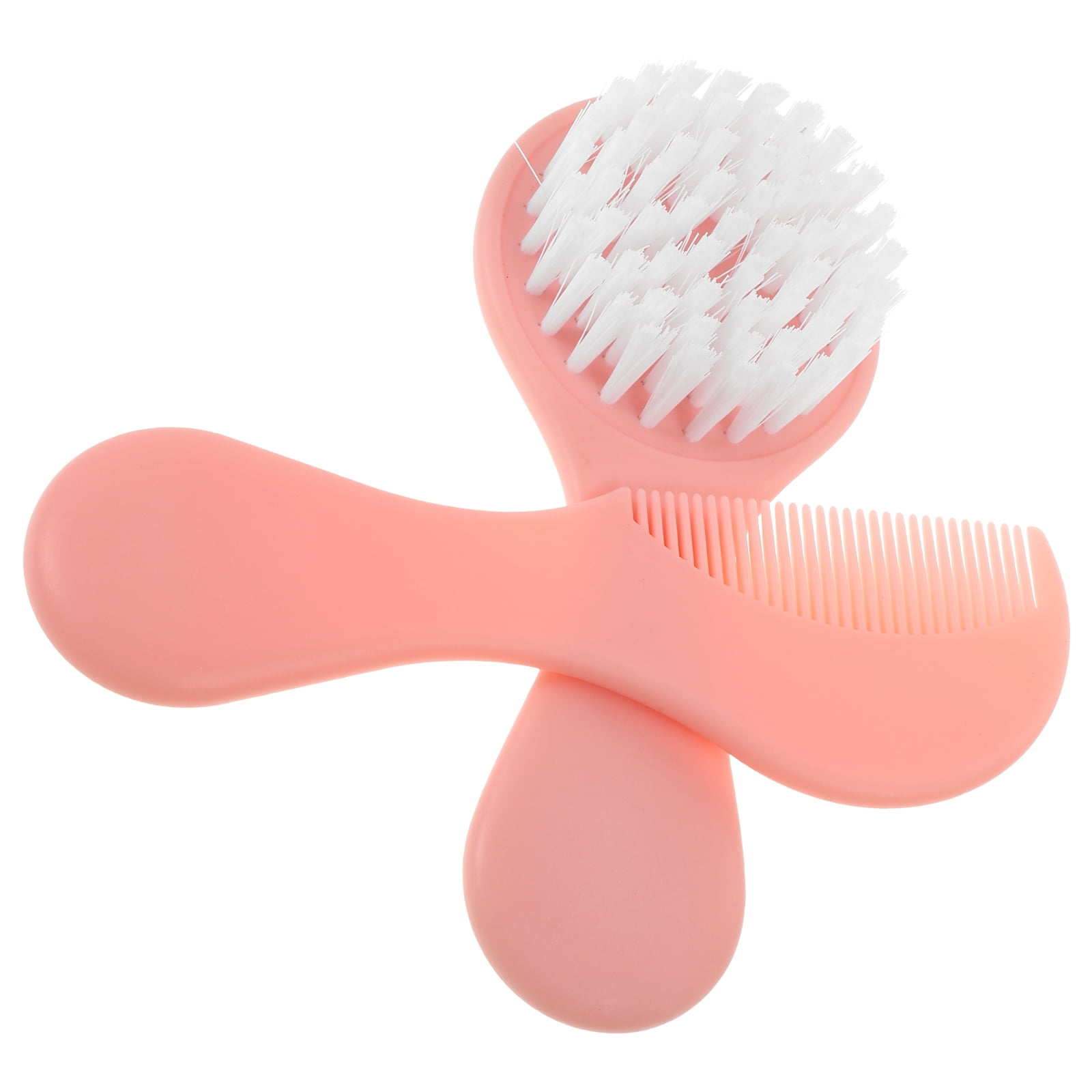 OUNONA 1 Set Baby Comb and Brush Set for Newborn Baby Girl Hair Brush ...