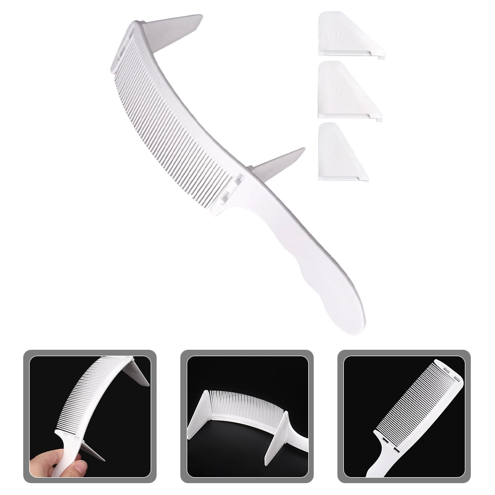 OUNONA barber comb taper Barber Hair Comb Resin Hair Positioning ...