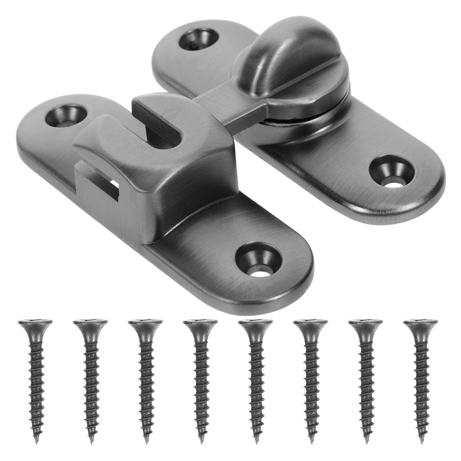 OUNONA 1 Set Barrel Bolt Latch Slide Bolt Latch Stainless Steel Lock ...
