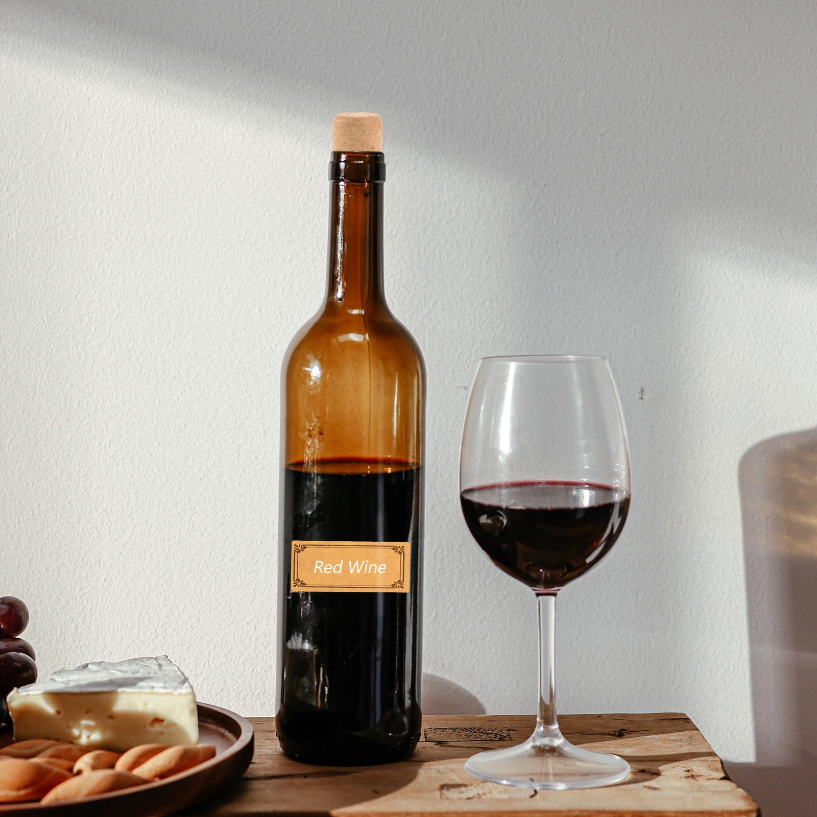 OUNONA 1 Set Bottle Labels Wine Labels Bottles Wine Label Sticker Wine ...