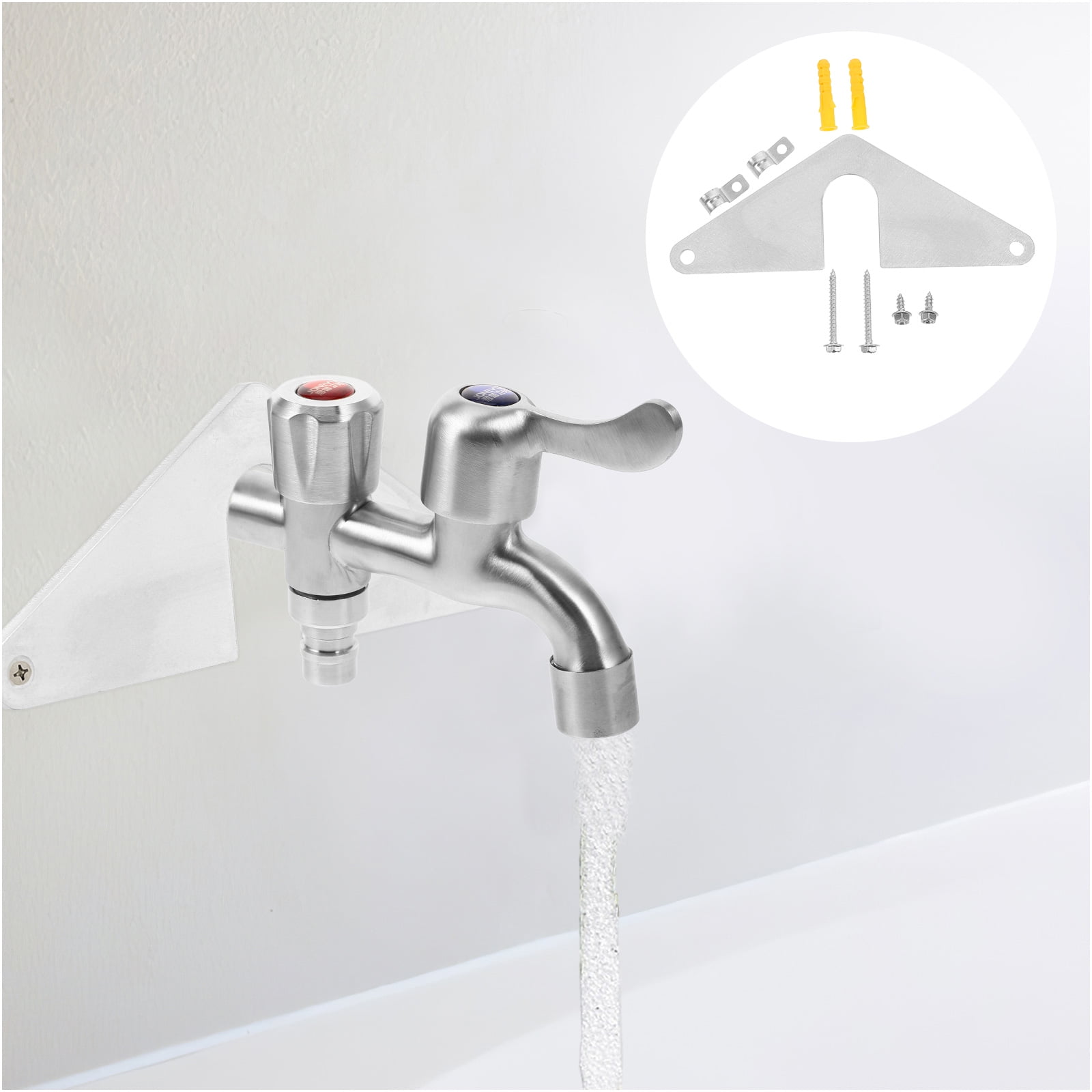 FOLOYORI Motorhome Sink Tap Installation Backplate Metal 1 Set ...