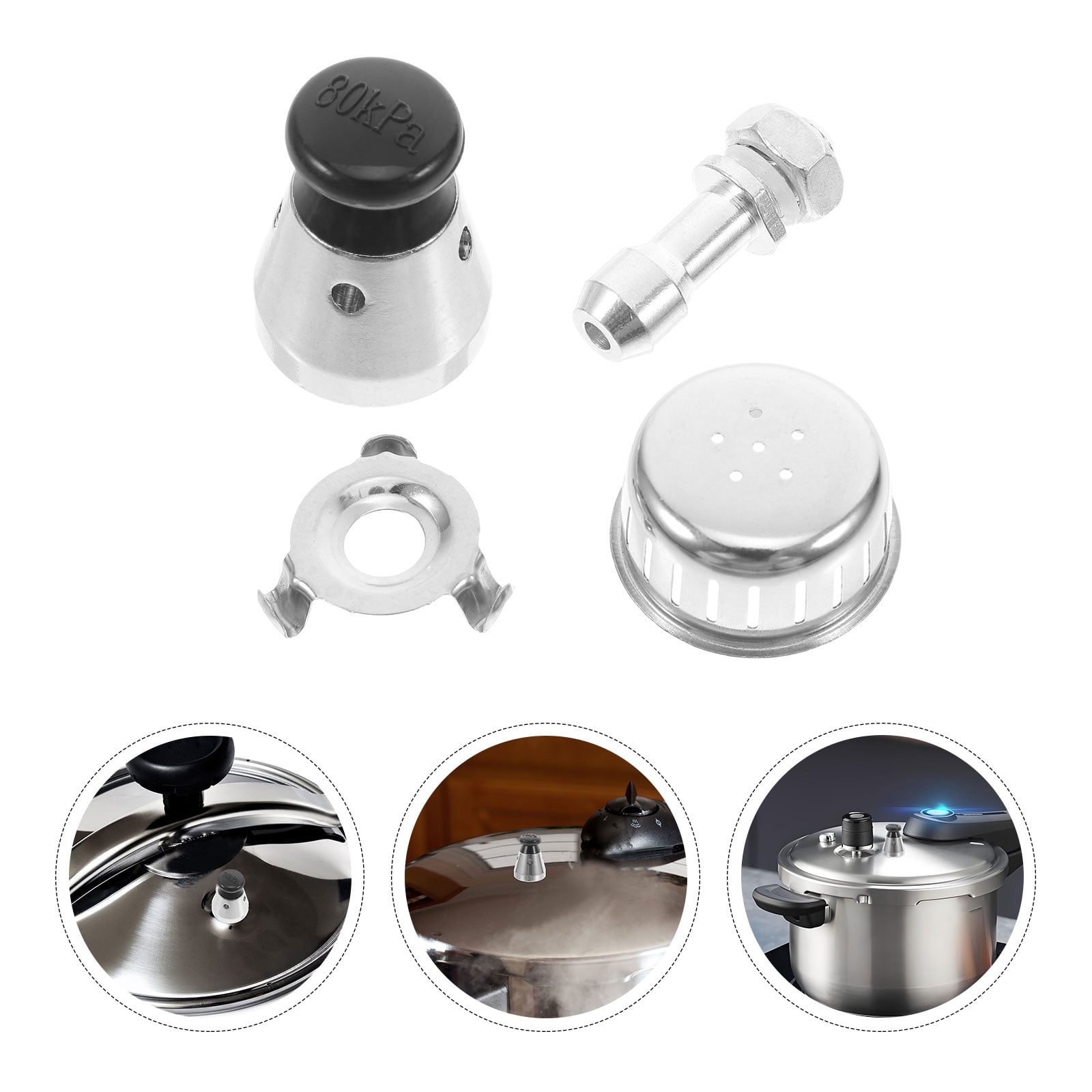 OUNONA 1 Set Cooker Jigger Valve Vent Pipe Pressure Valve Pressure ...