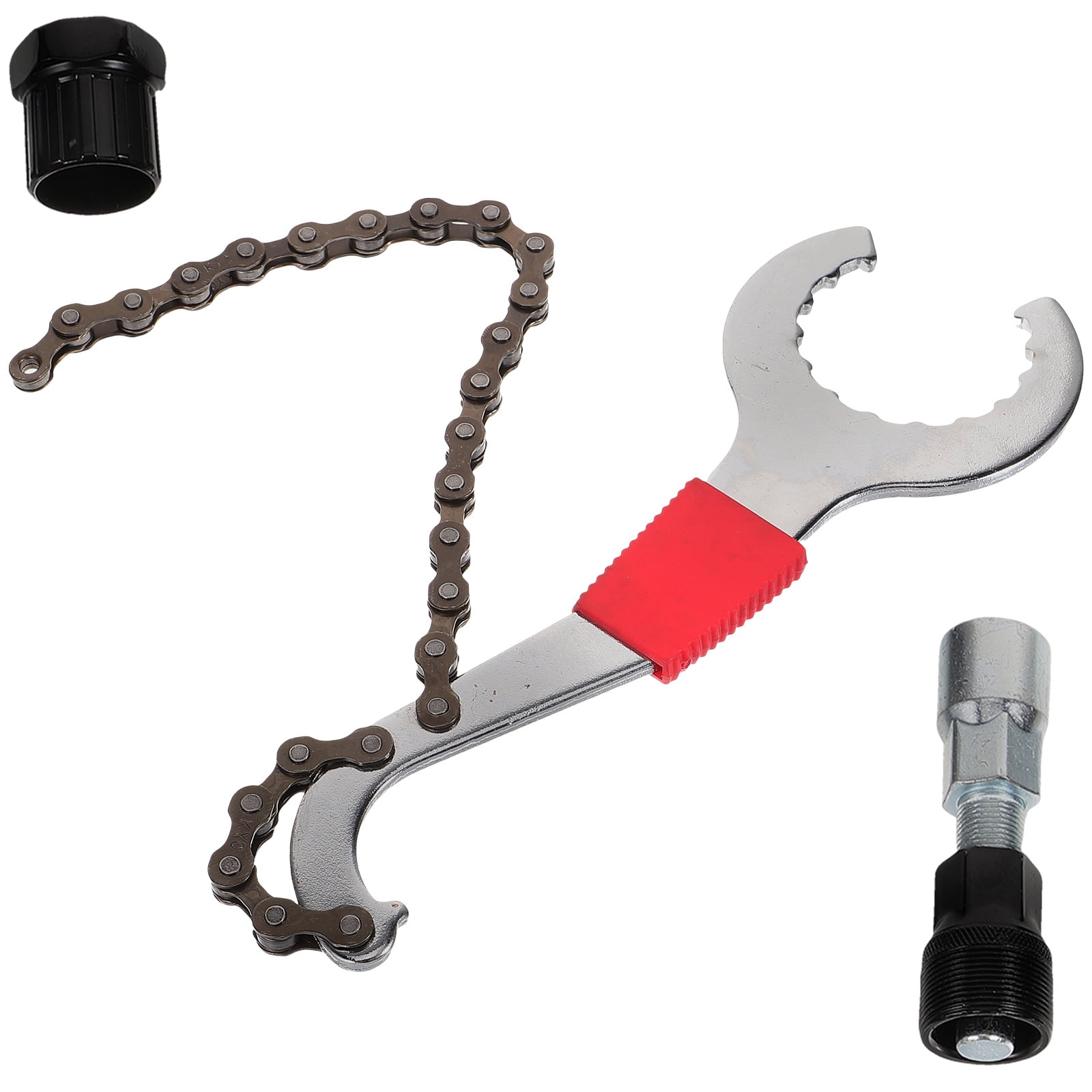 OUNONA Valve Core Bicycle Wrench Bike Crank Removal Tool 20x7cm ...