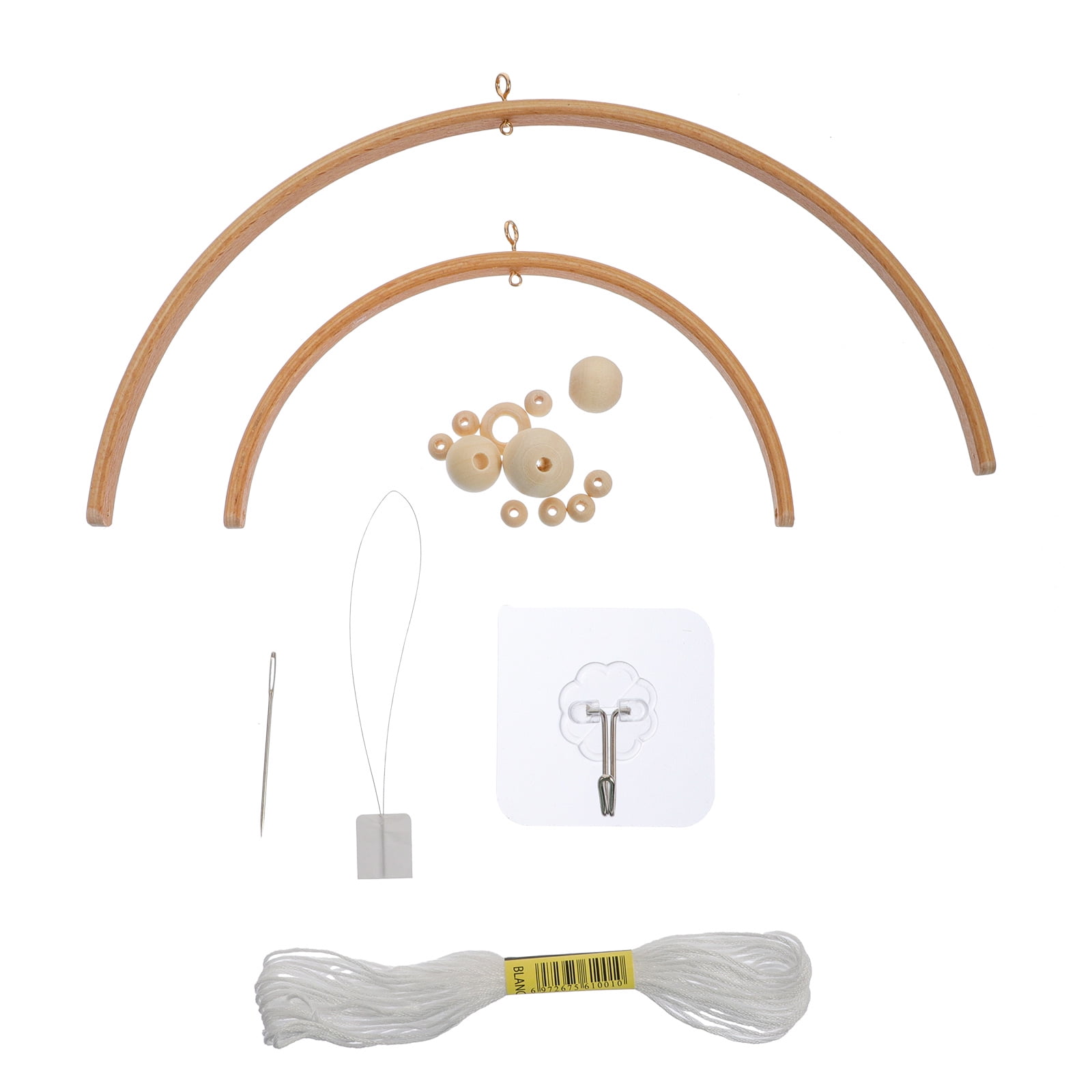 OUNONA 1 Set DIY Wind Chime Material Kit Craft Supply Handmade Hanging ...