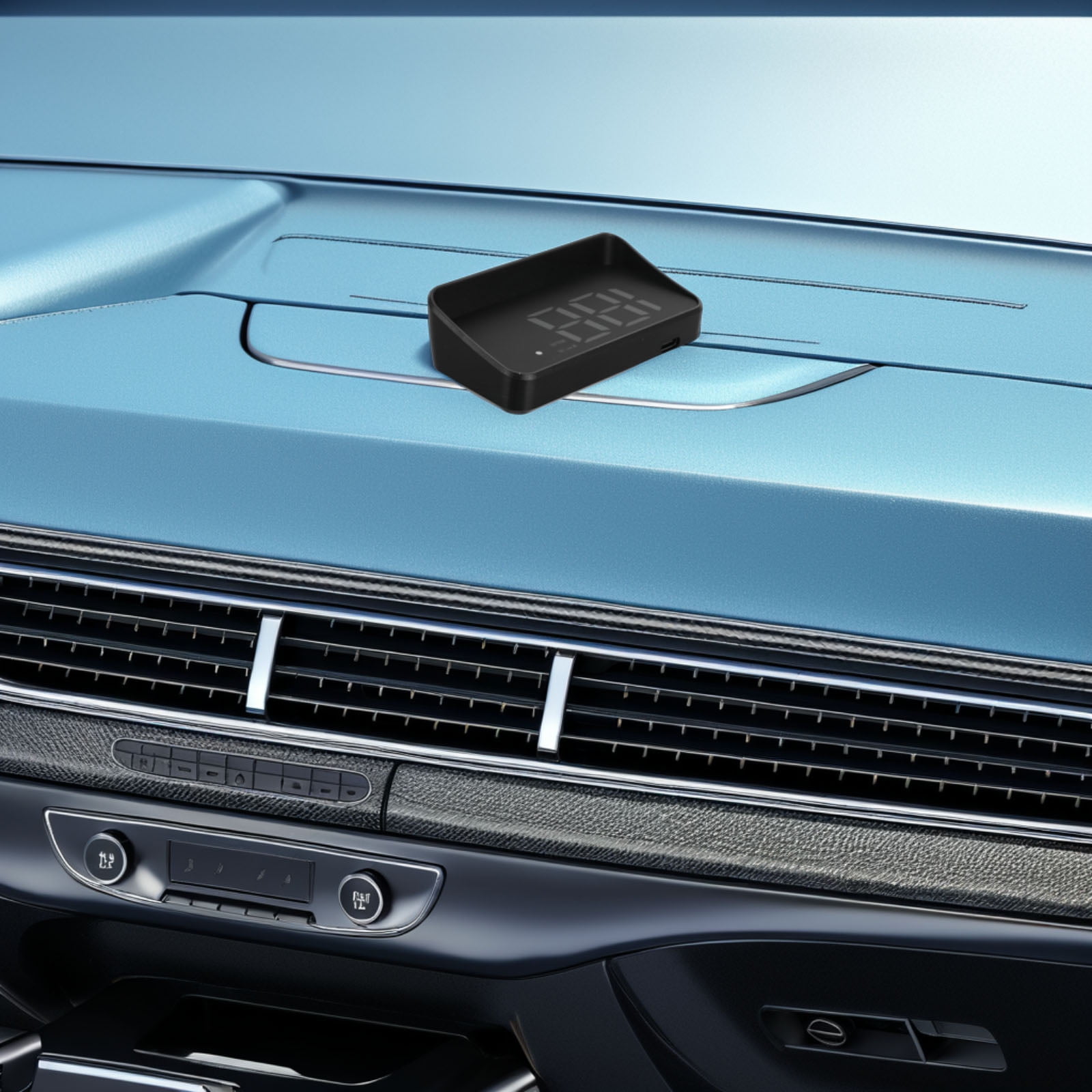 OUNONA 1 Set Digital Speed Display Board Car Speed Meter Dashboard Auto ...