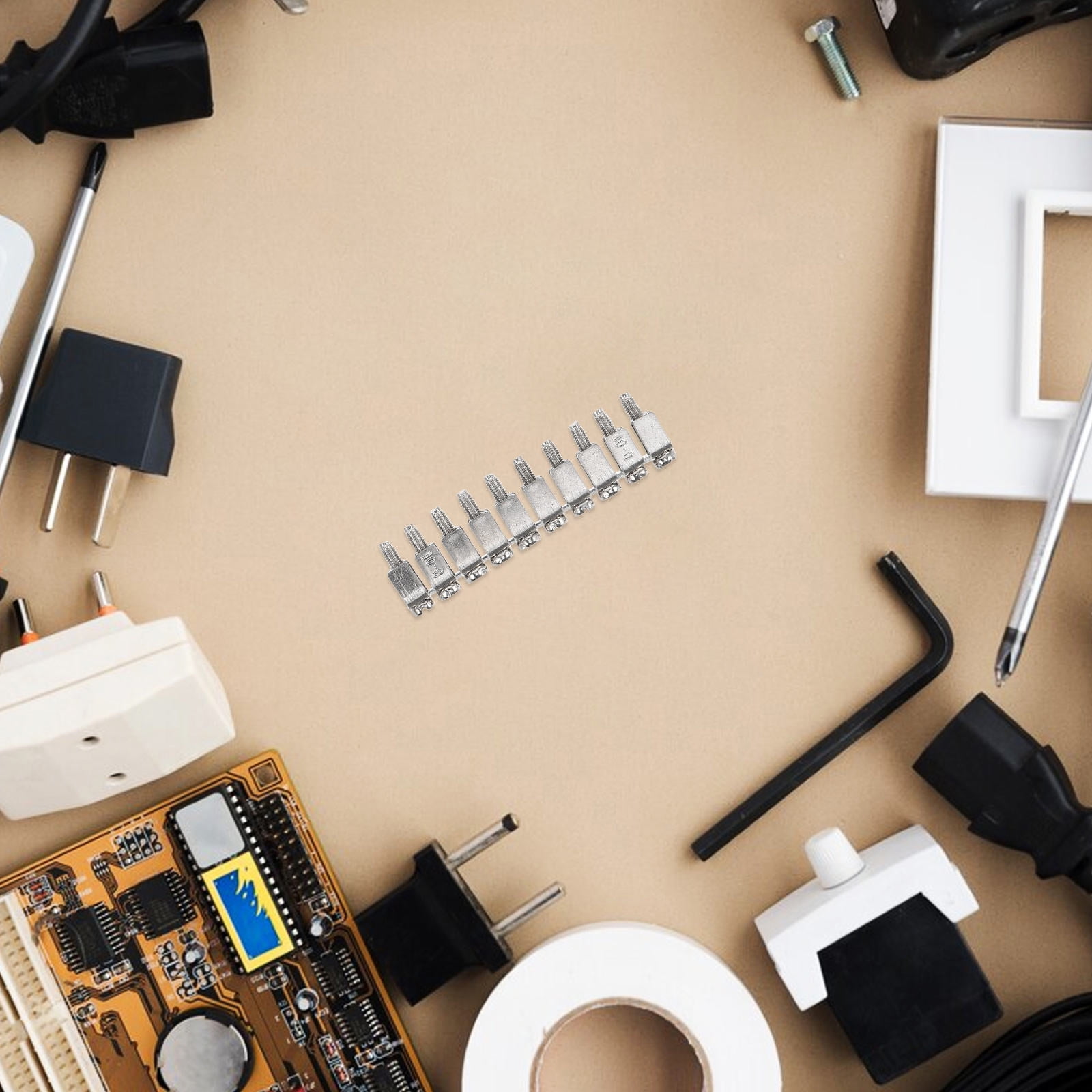 OUNONA 1 Set Electrical Connector Block For Fixed Terminal Connections ...