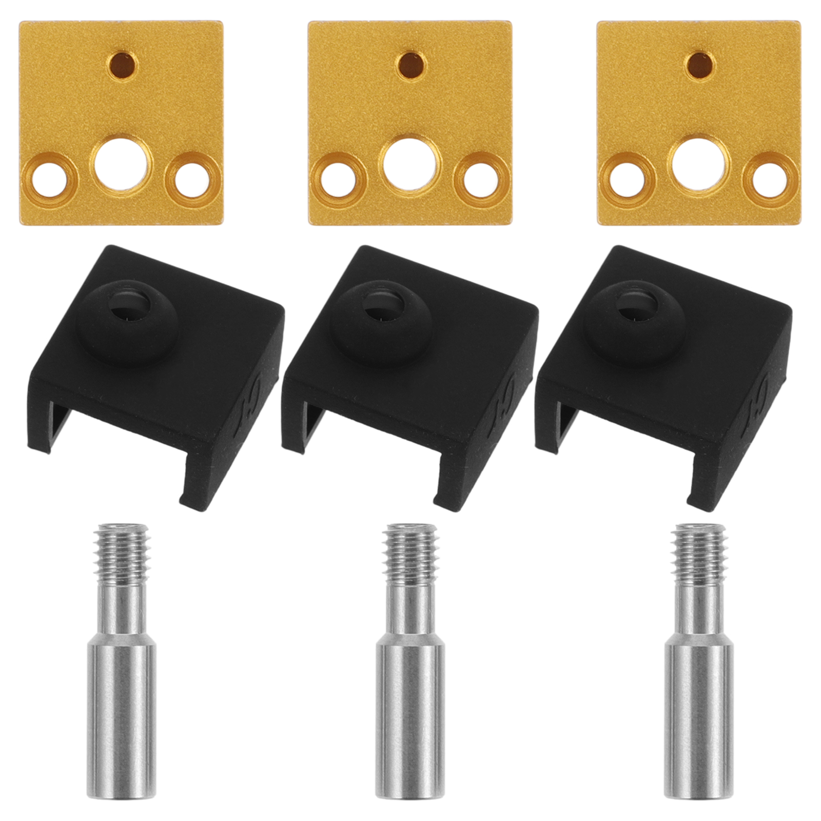 OUNONA 1 Set Extruder Heating Block 3d Printer Heat Block Hotend ...