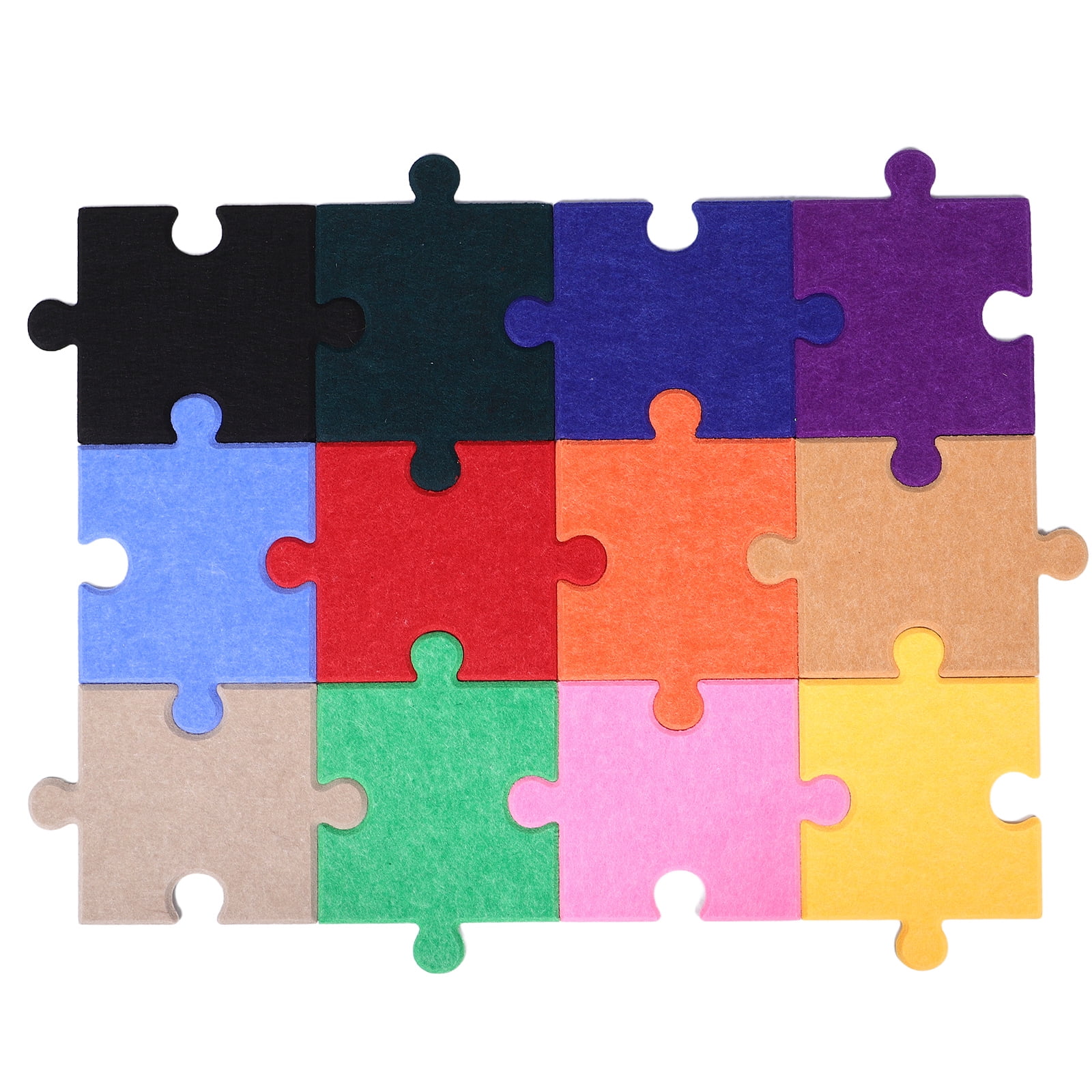 OUNONA Felt Bulletin Board Tiles Set for Photo Display, Wall Decoration ...