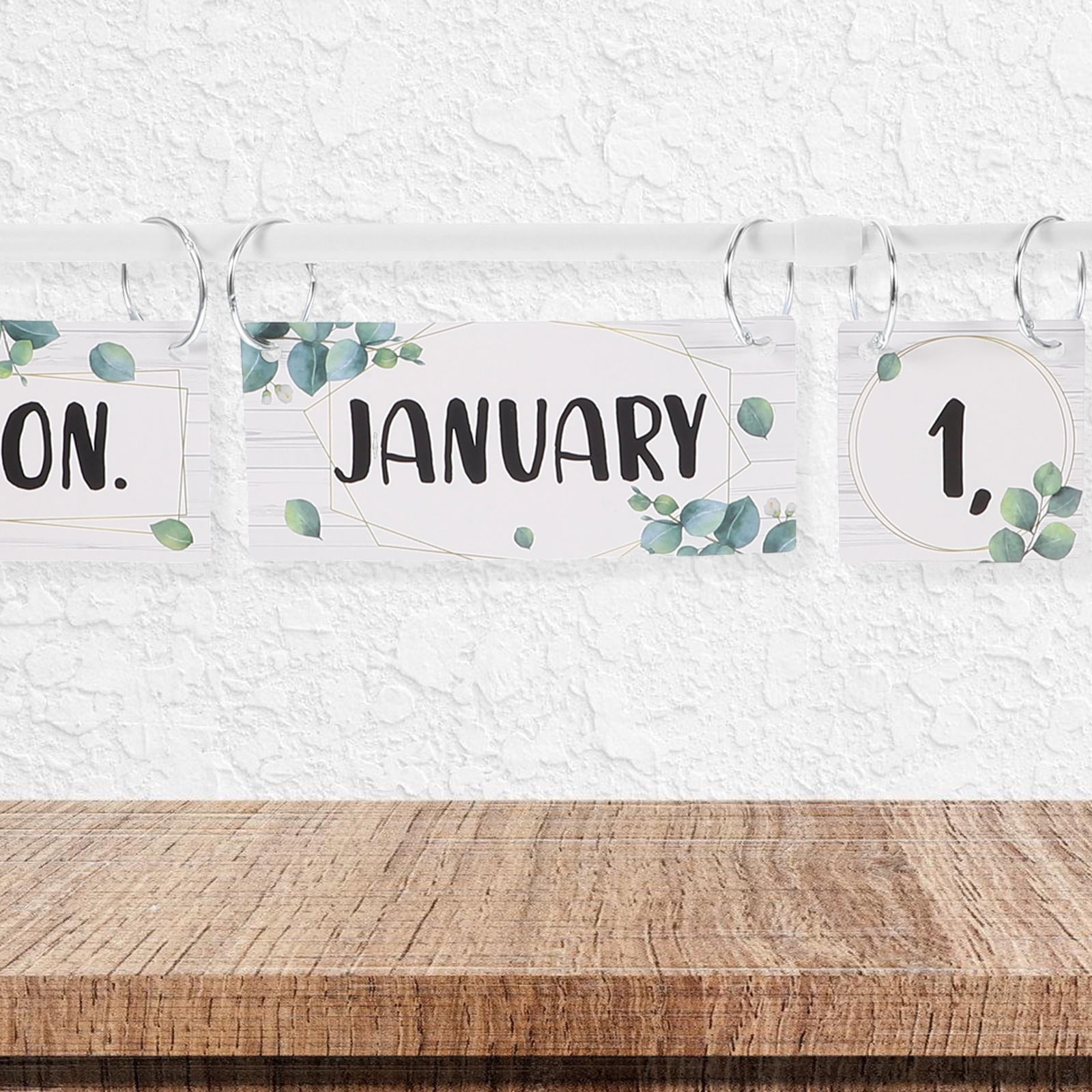 Tineasur Flip Classroom Wall Calendar Multi Easy Install Decor ...