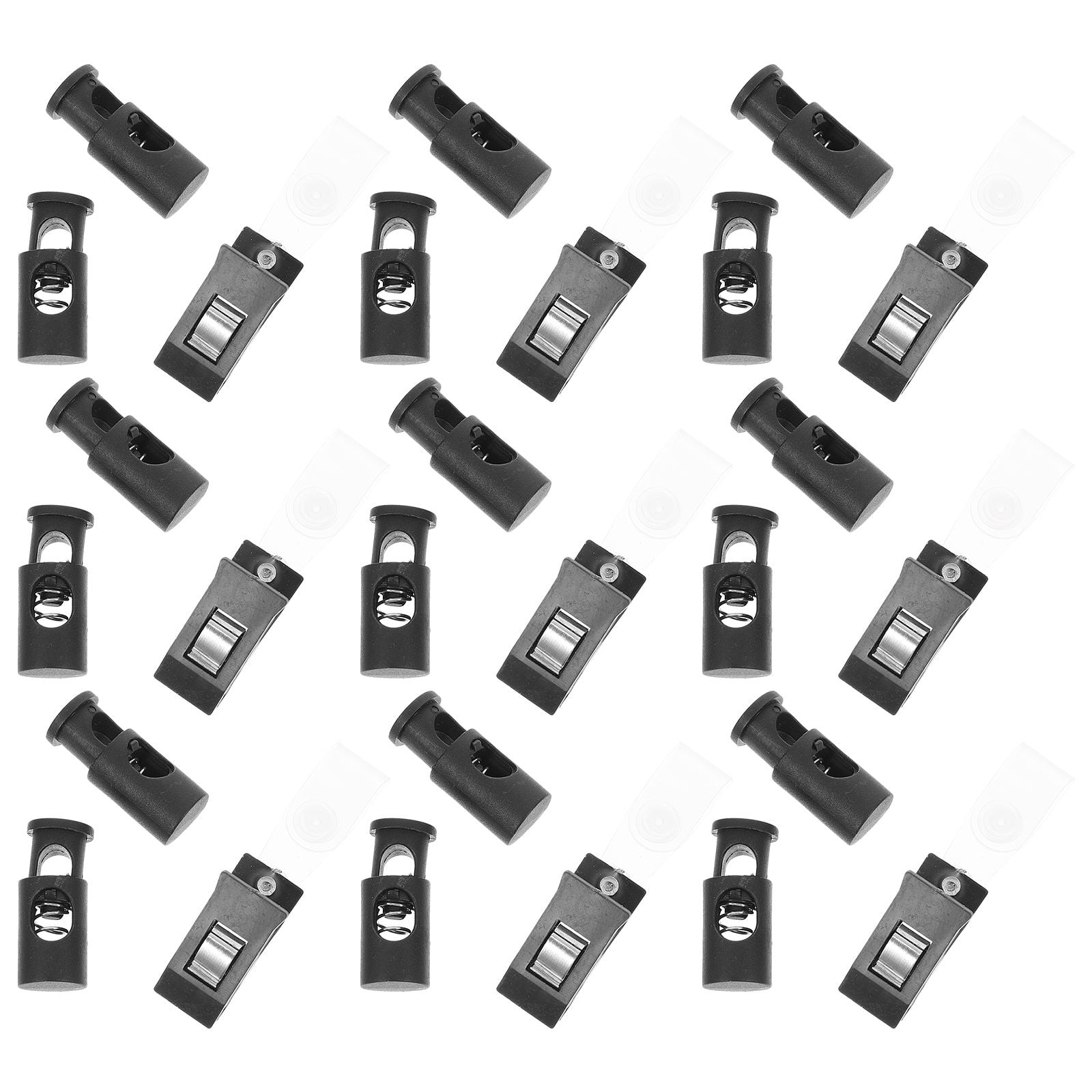 OUNONA 1 Set Garden Banner Anti- Spring Buckles Garden Flag Fixing ...