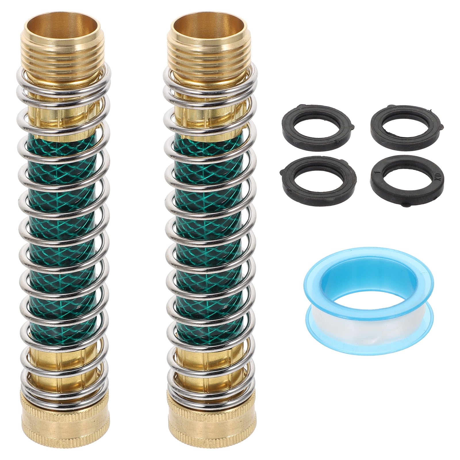 OUNONA 1 Set Garden Water Hose Spring Garden Hose Connector Practical ...