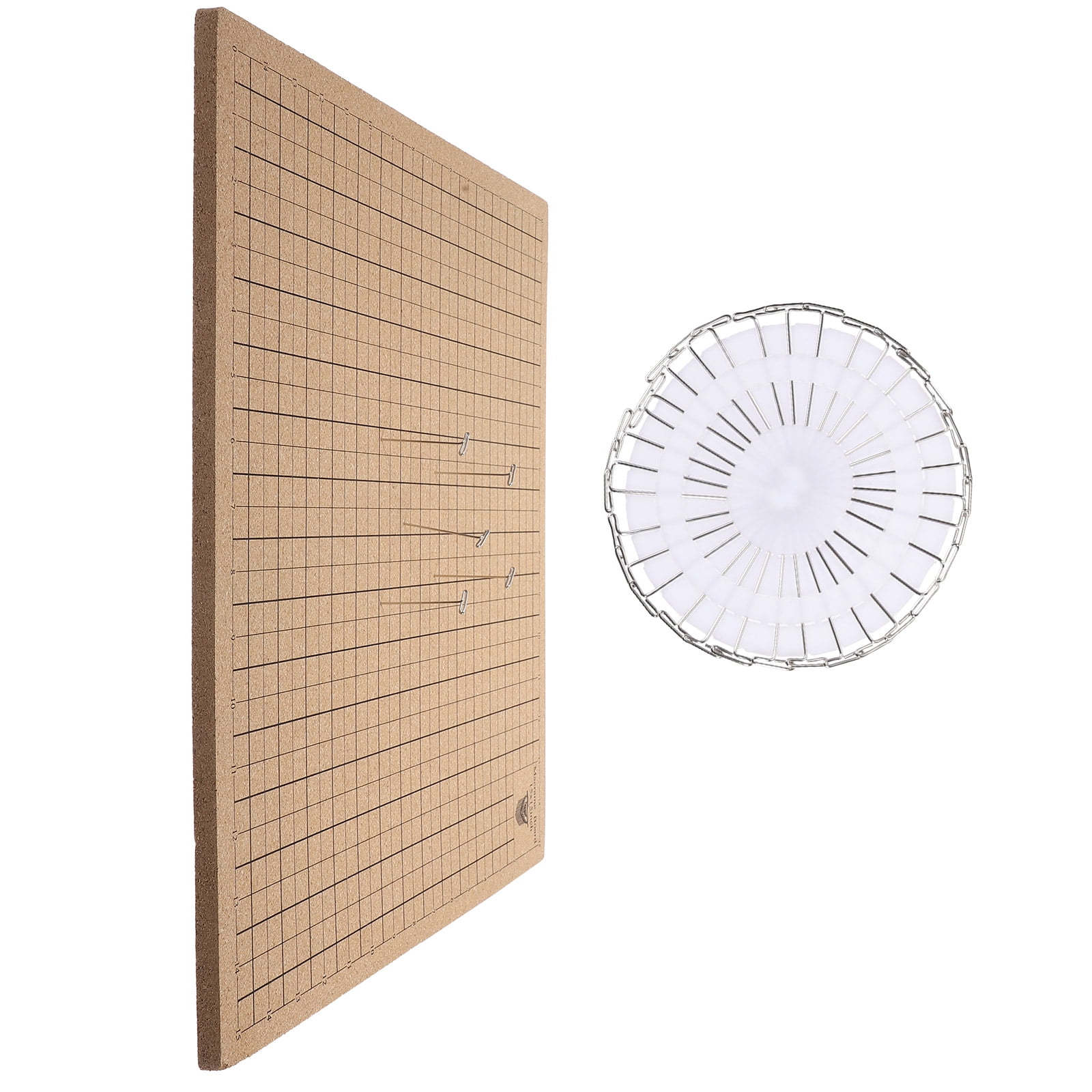OUNONA 1 Set Grid Macrame Board Macrame Board Cork Board and T Pins for ...