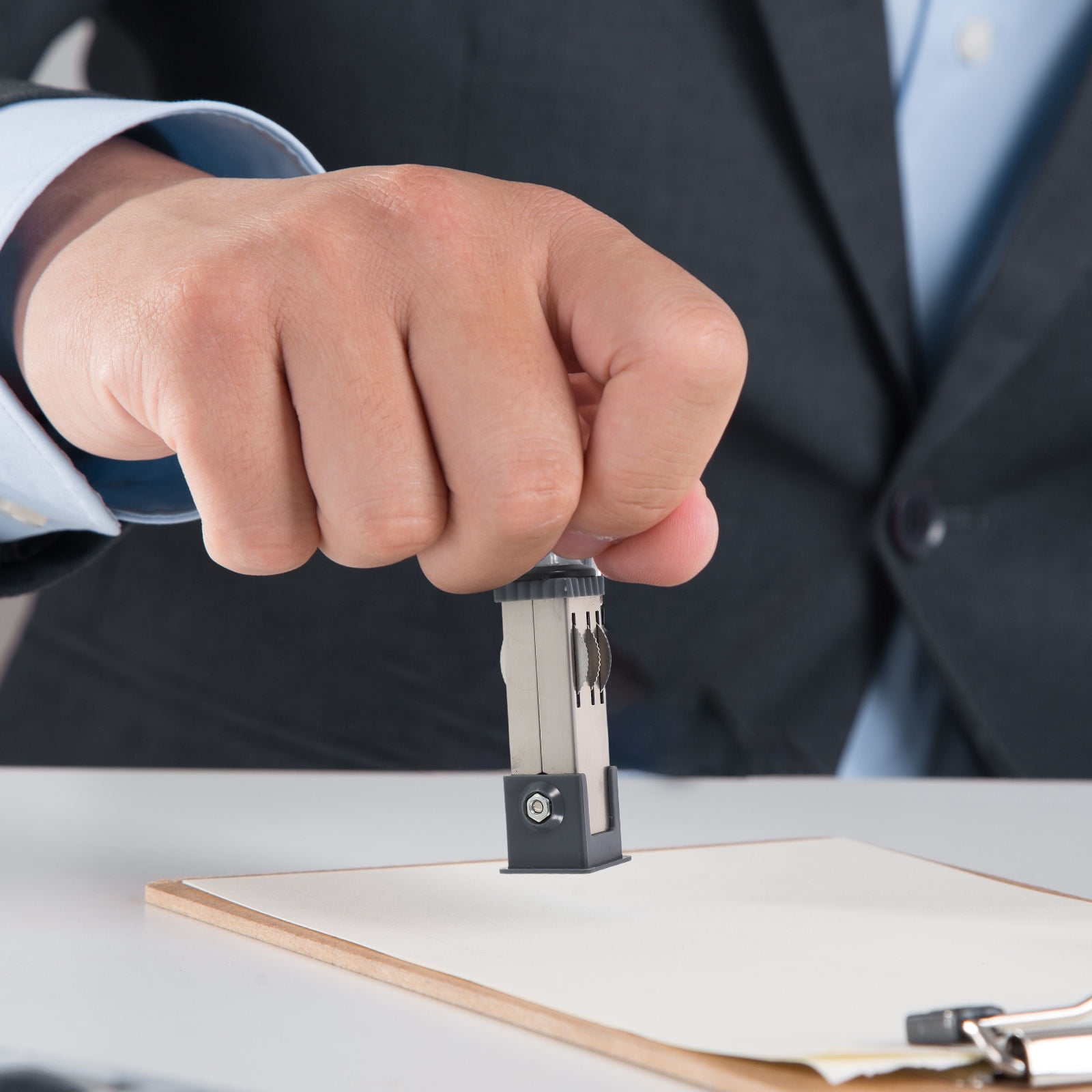 FOLOYORI Time Stamp Metal Multi 1 Home Use 4.4x0.9x0.9in - Walmart.com