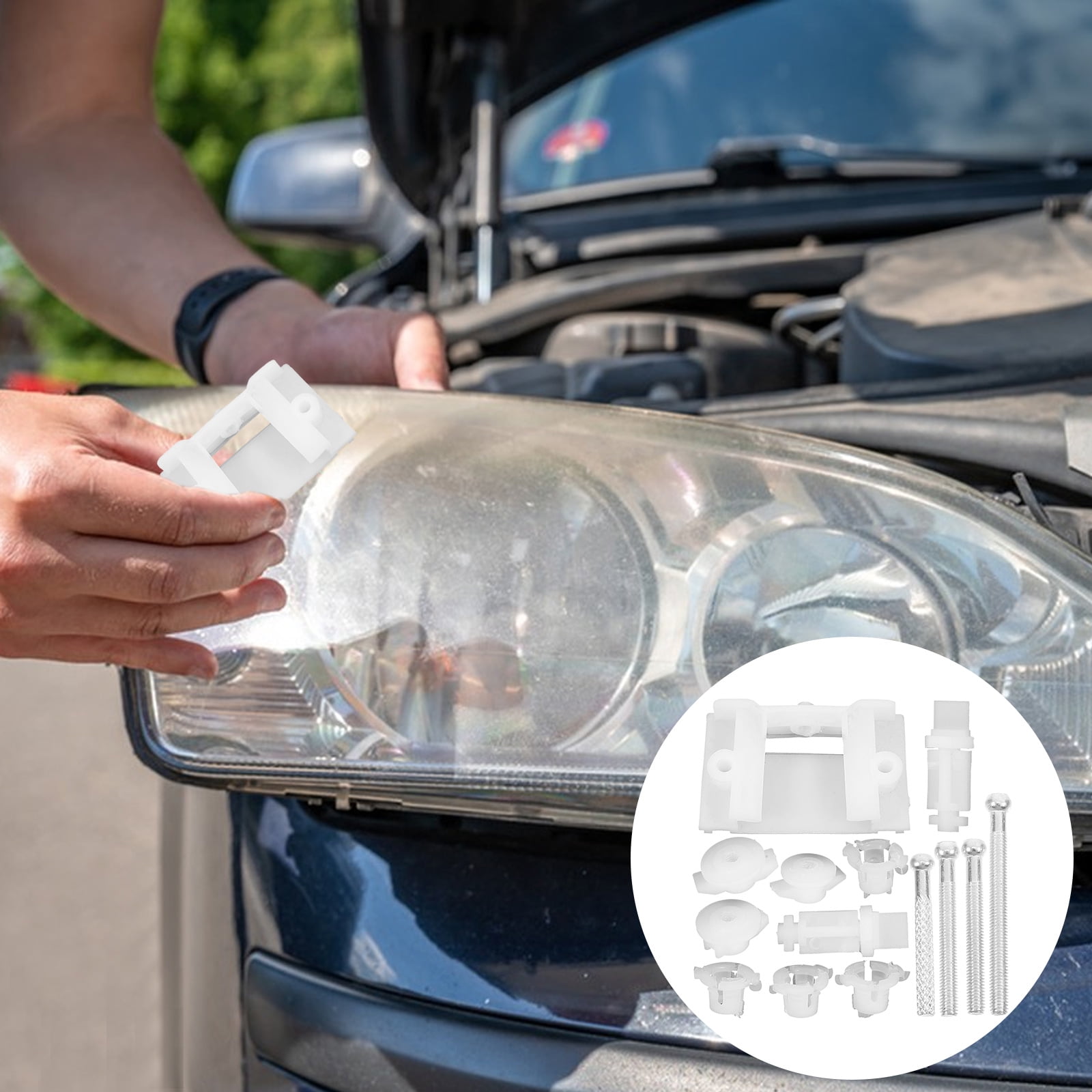 OUNONA 1 Set Headlight Adjuster Kit Headlamp Top Adjusting Bush ...