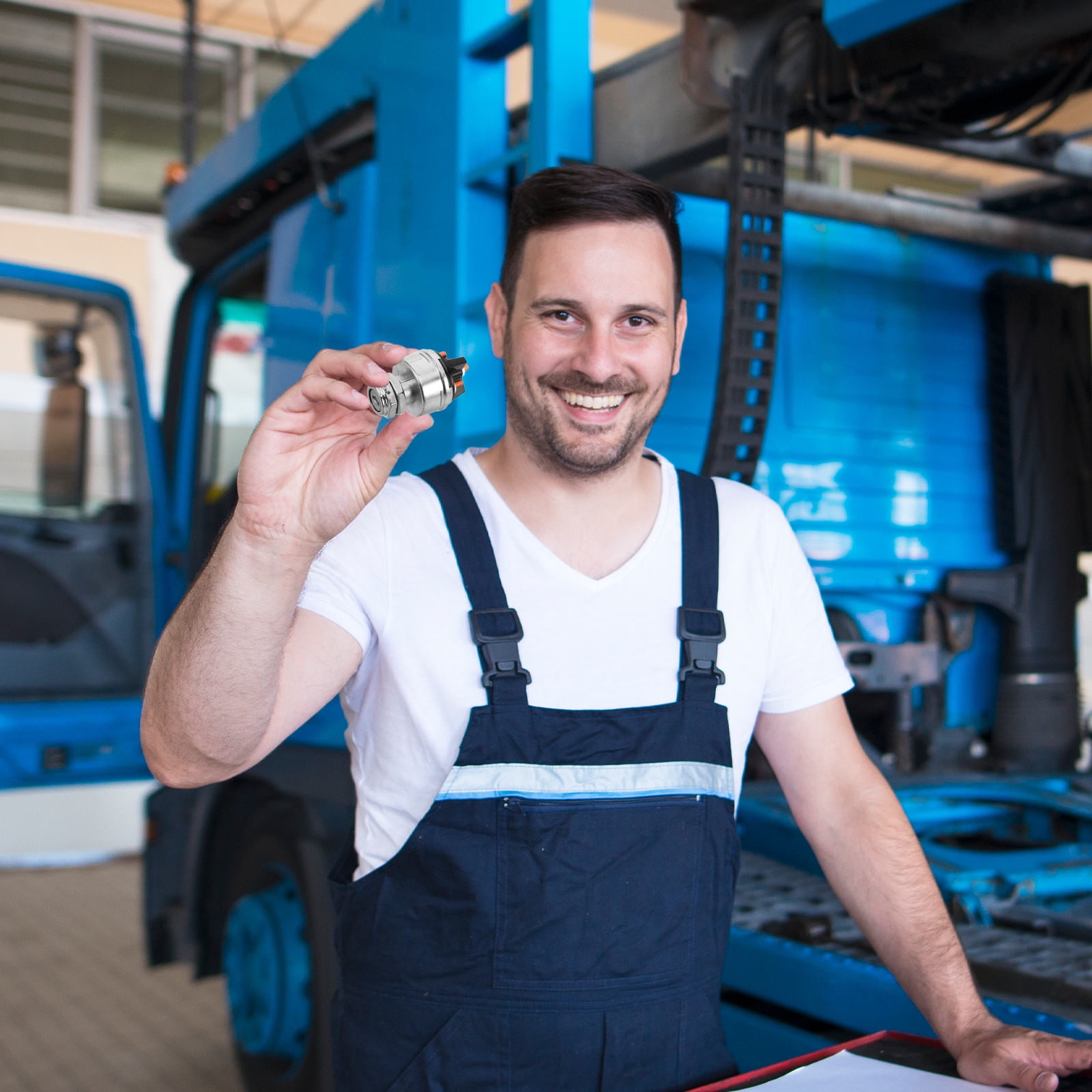 OUNONA 1 Set Ignition Switch For Trucks Tractors 4 Position Universal ...