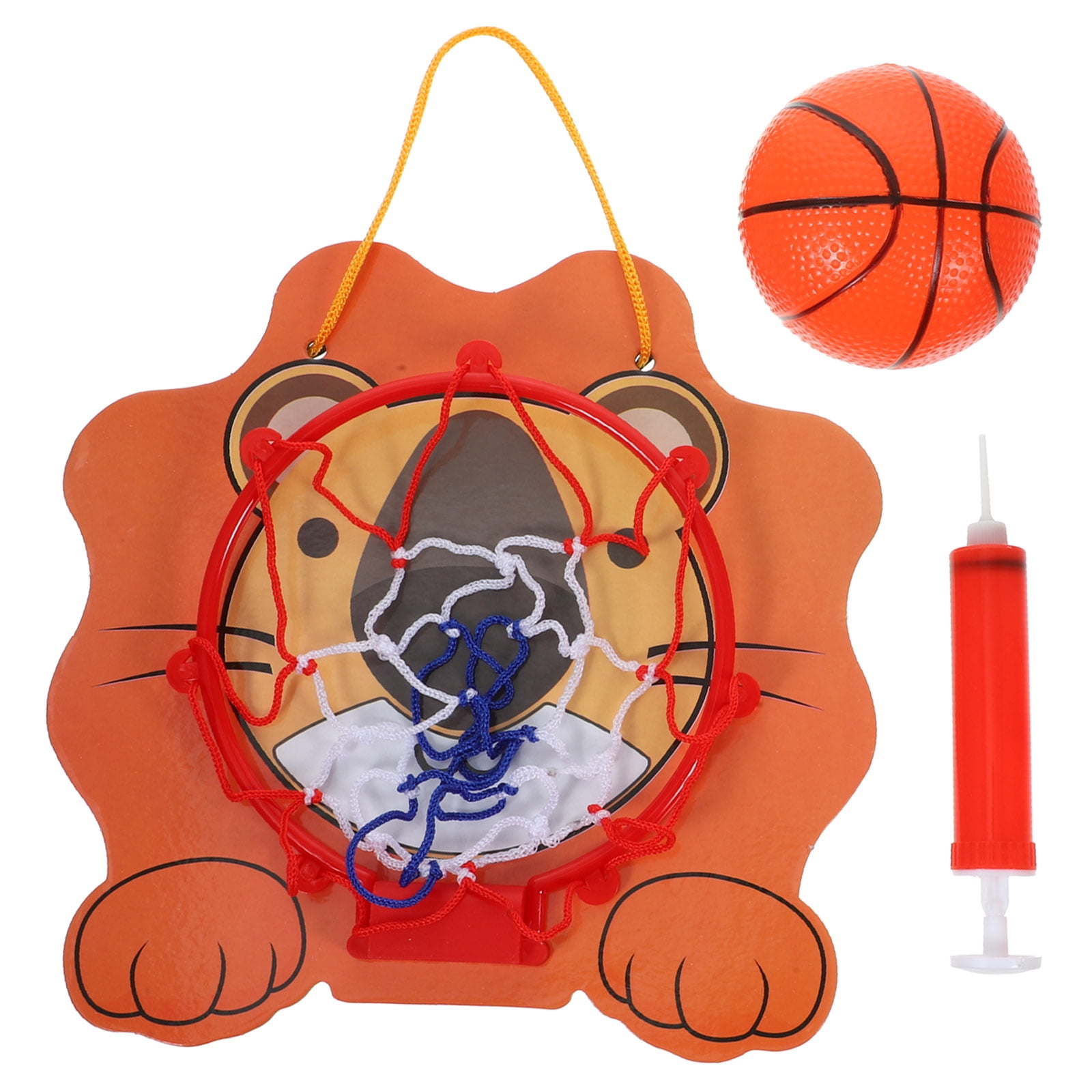 OUNONA 1 Set Indoor Mini Basketball Plaything Cartoon Basketball Board ...