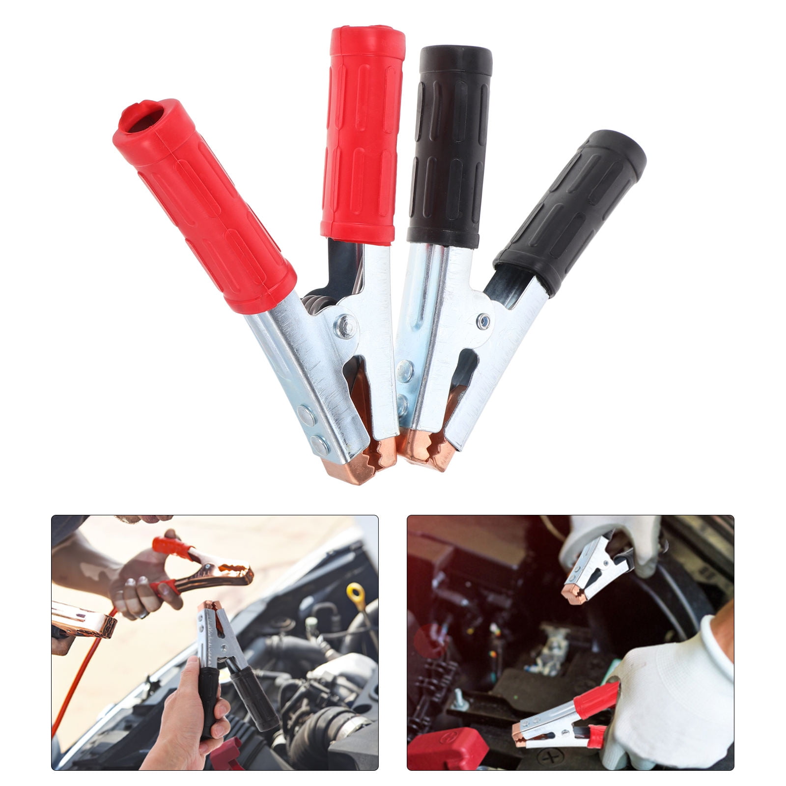 OUNONA 1 Set Jumper Cable Clamp Battery Jumper Cable Clamp Jumper Cable ...