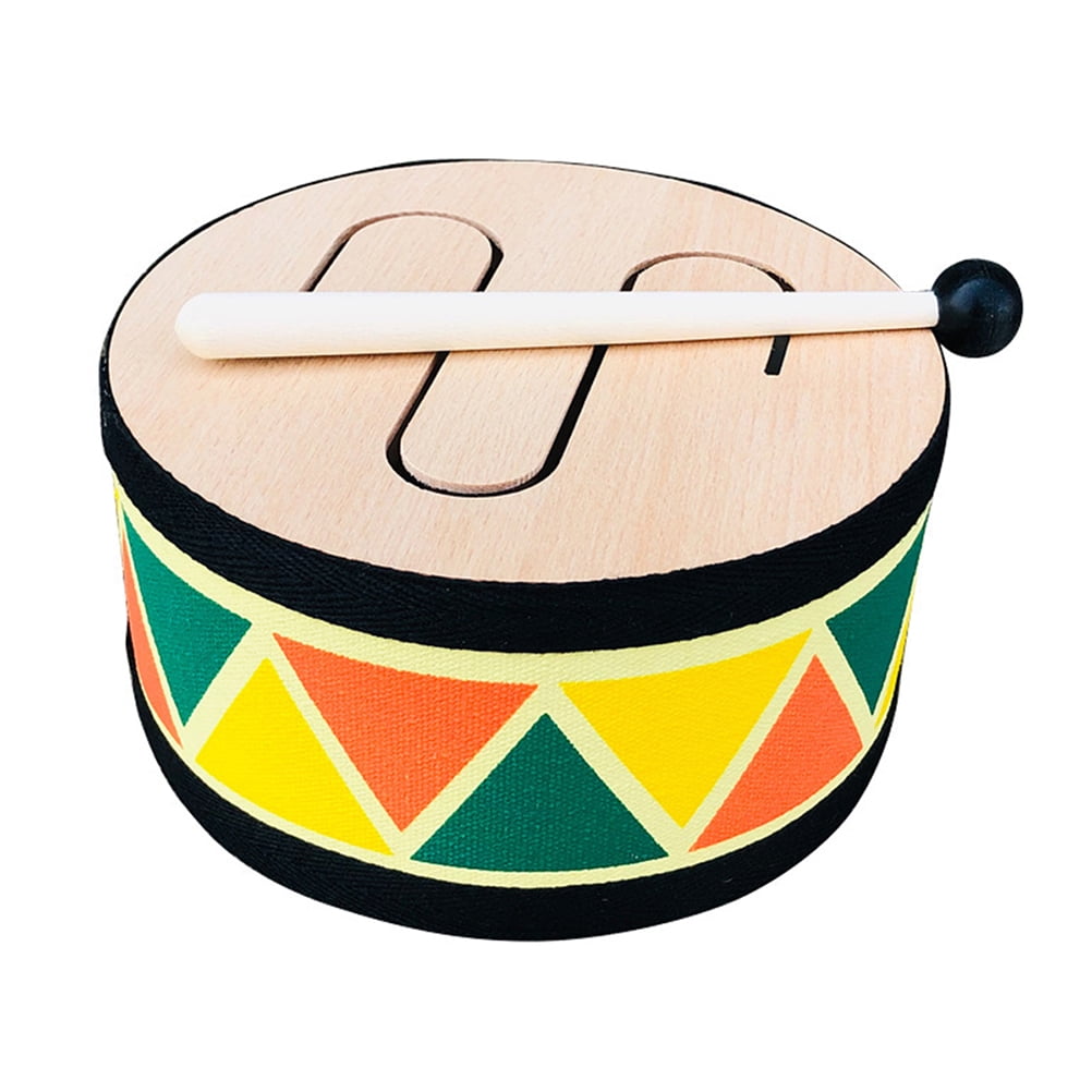 OUNONA Funny Percussion Toy Drum for Kids Playing Bright Multi Color ...