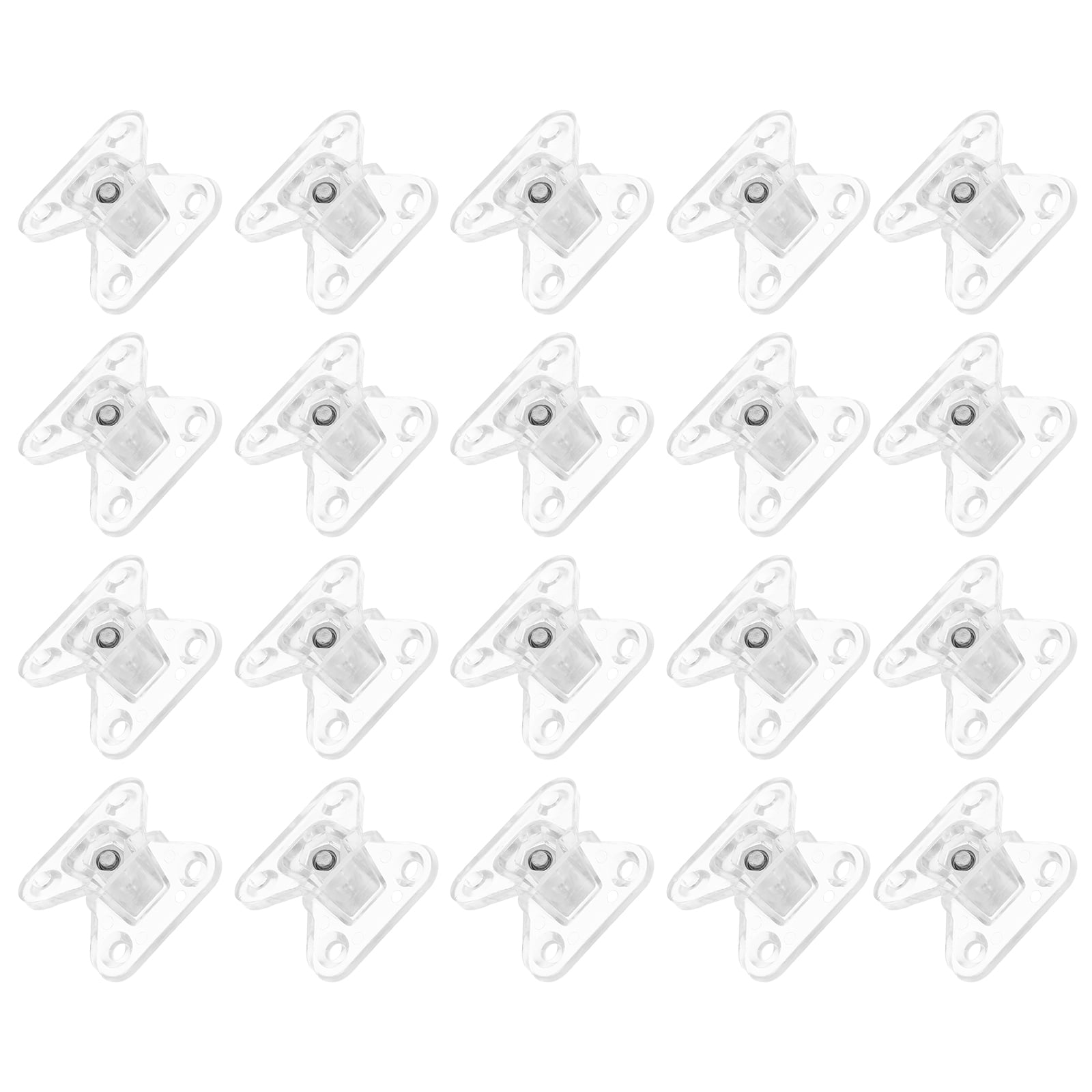 OUNONA L-Shaped Butterfly Corner Brackets for Furniture, Removable L ...