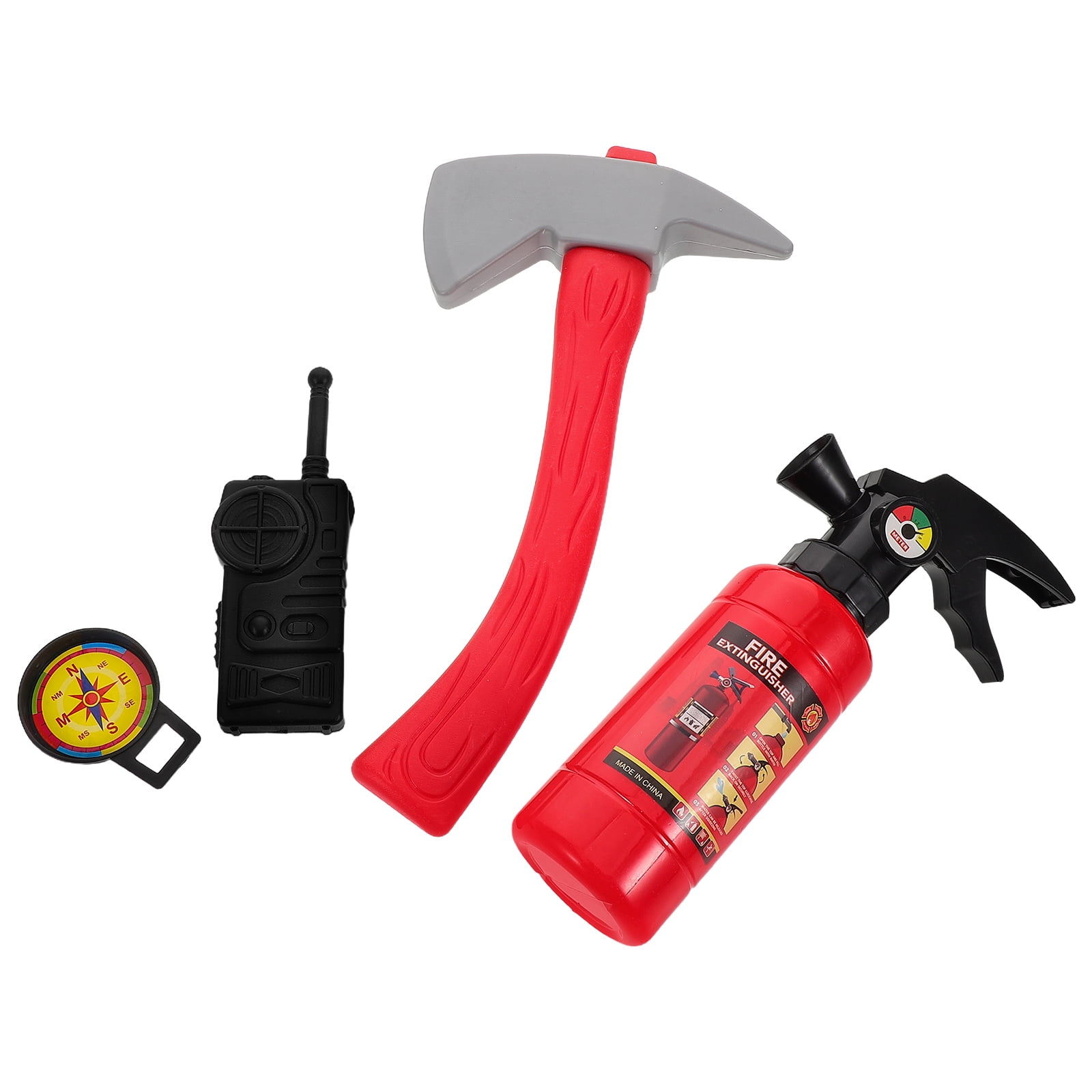 OUNONA 1 Set Mini Fire Extinguisher Toy Firefighter Starter Kit ...