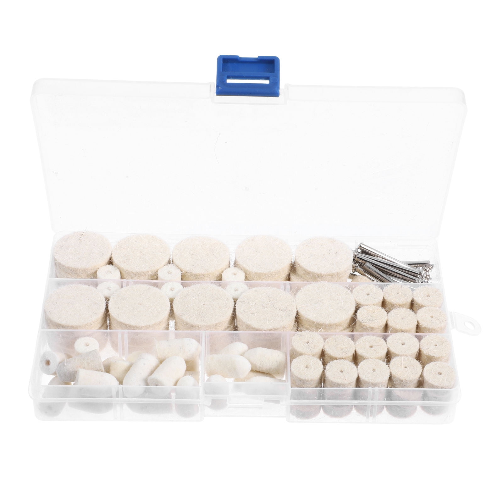 OUNONA 1 Set Mini Polishing Kit Buffing Polishing Wheel Buffing Wool ...