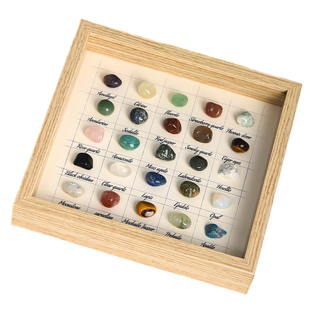OUNONA 1 Set Natural Stone Ornament Collectible Natural Stone Specimen ...