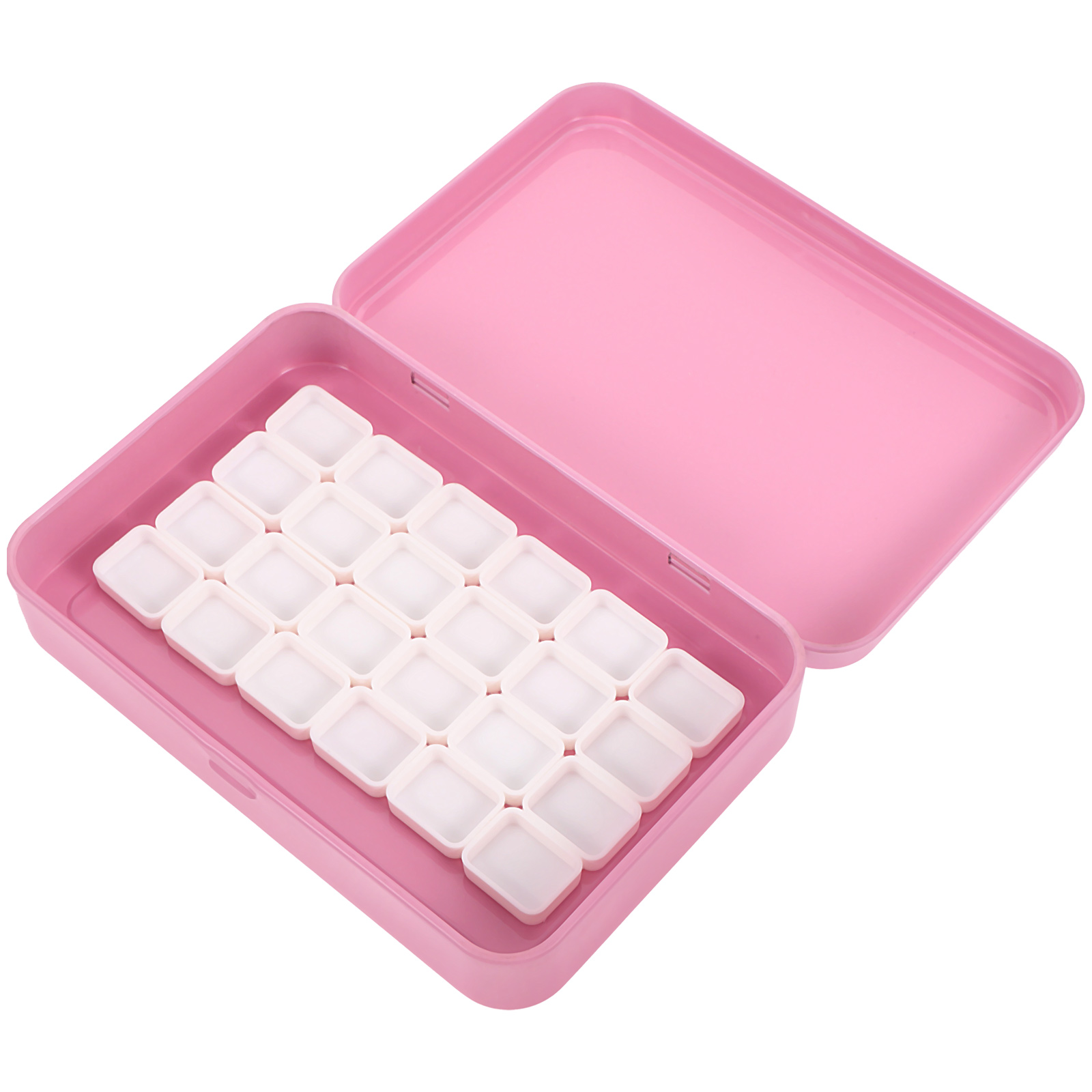 OUNONA 1 Set Painting Color Mixing Plate Watercolor Pigments Box Art ...