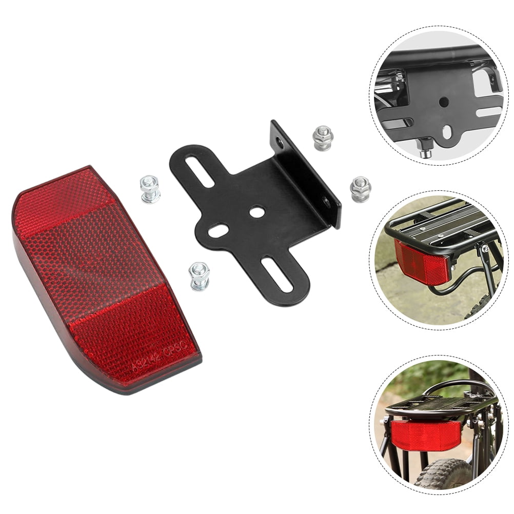 OUNONA 1 Set Plastic Cycle Reflector Reflective Piece Cycle Night ...