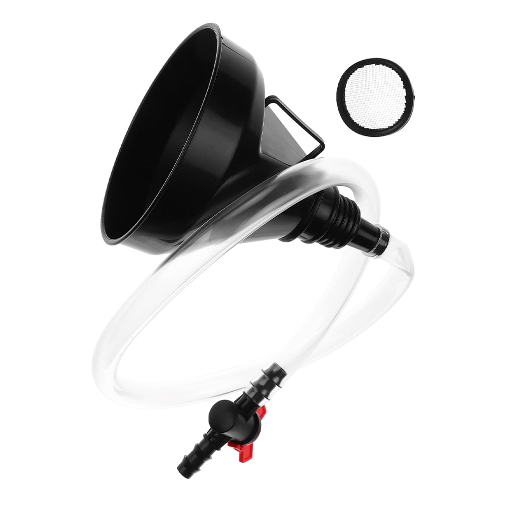 OUNONA 1 Set of Plastic Oil Funnel with Flexible Hose Engine Oil Funnel ...