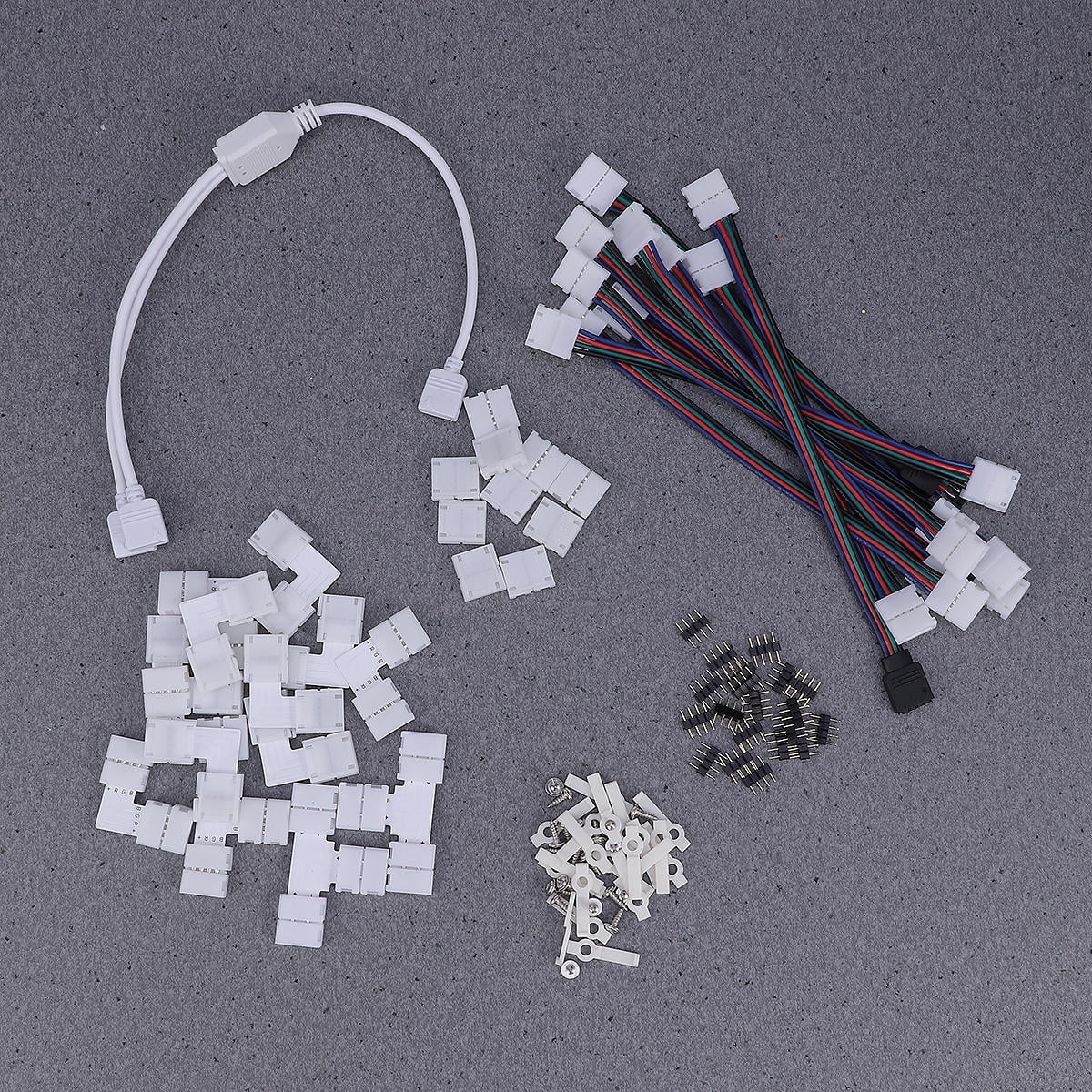 DRAFIDEEP Connect Led Strip to Controller Rgb Led Light Strip Connector ...