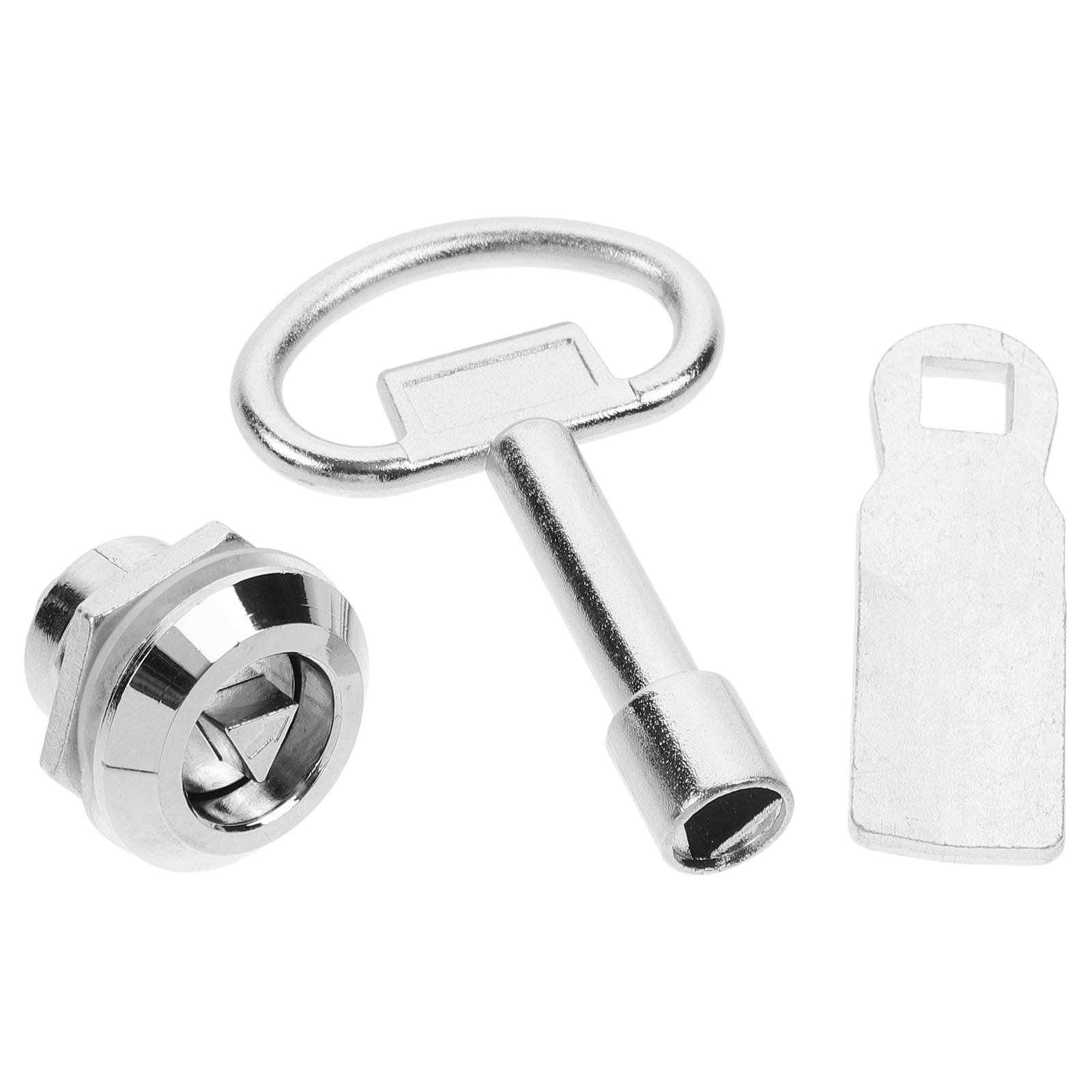 OUNONA 1 Set RV Cabinet Safety Lock Electrical Cabinet Lock Utility Key ...