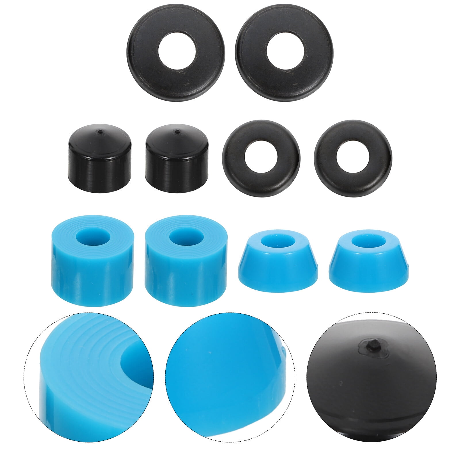 OUNONA 1 Set Shocking Absorber Skateboard Bushings Longboard Truck ...