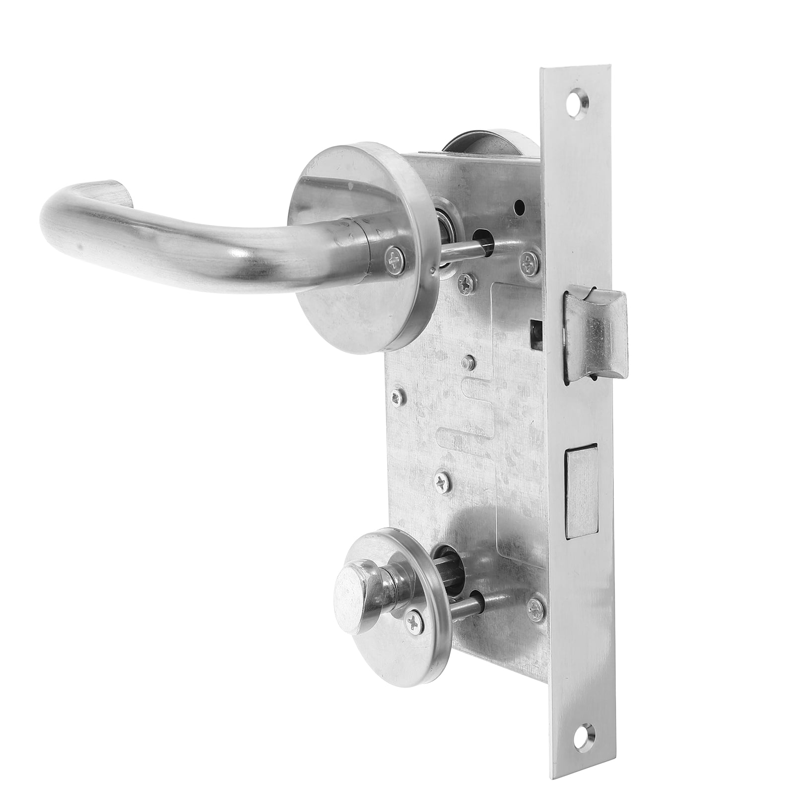OUNONA 1 Set Stainless Steel Aluminum Door Lock Fireproof Safety ...