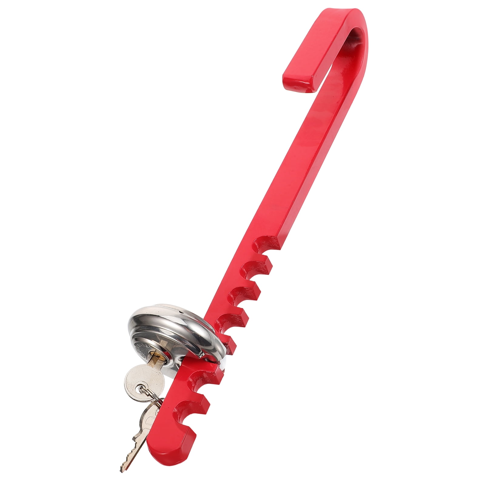 OUNONA 1 Set Trailer Lock J Type Trailer Wheel Lock Wheel Clamp With ...