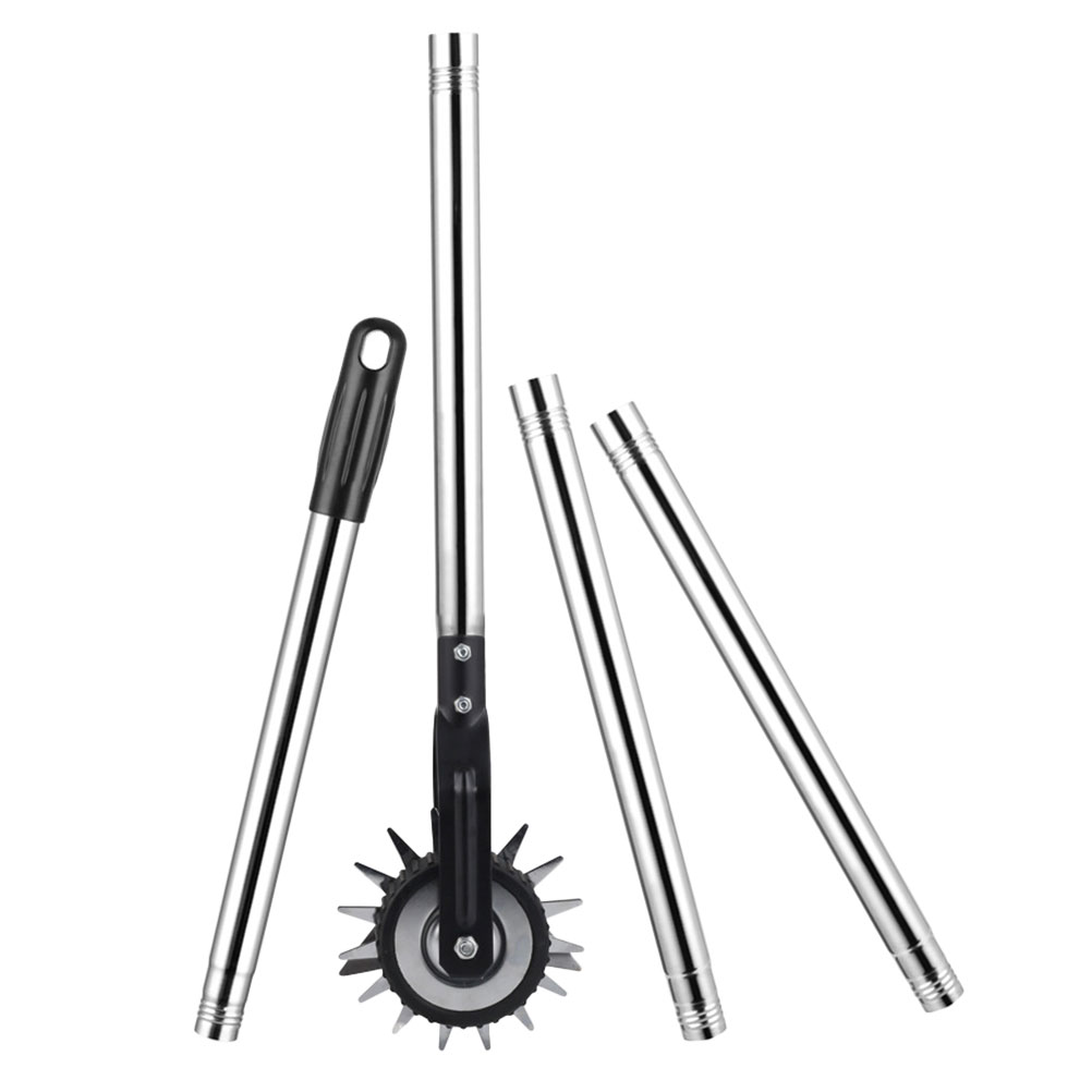 IFANLANDOR Wheel Rotary Edger Lawn Tool Silver Homeowners Garden ...