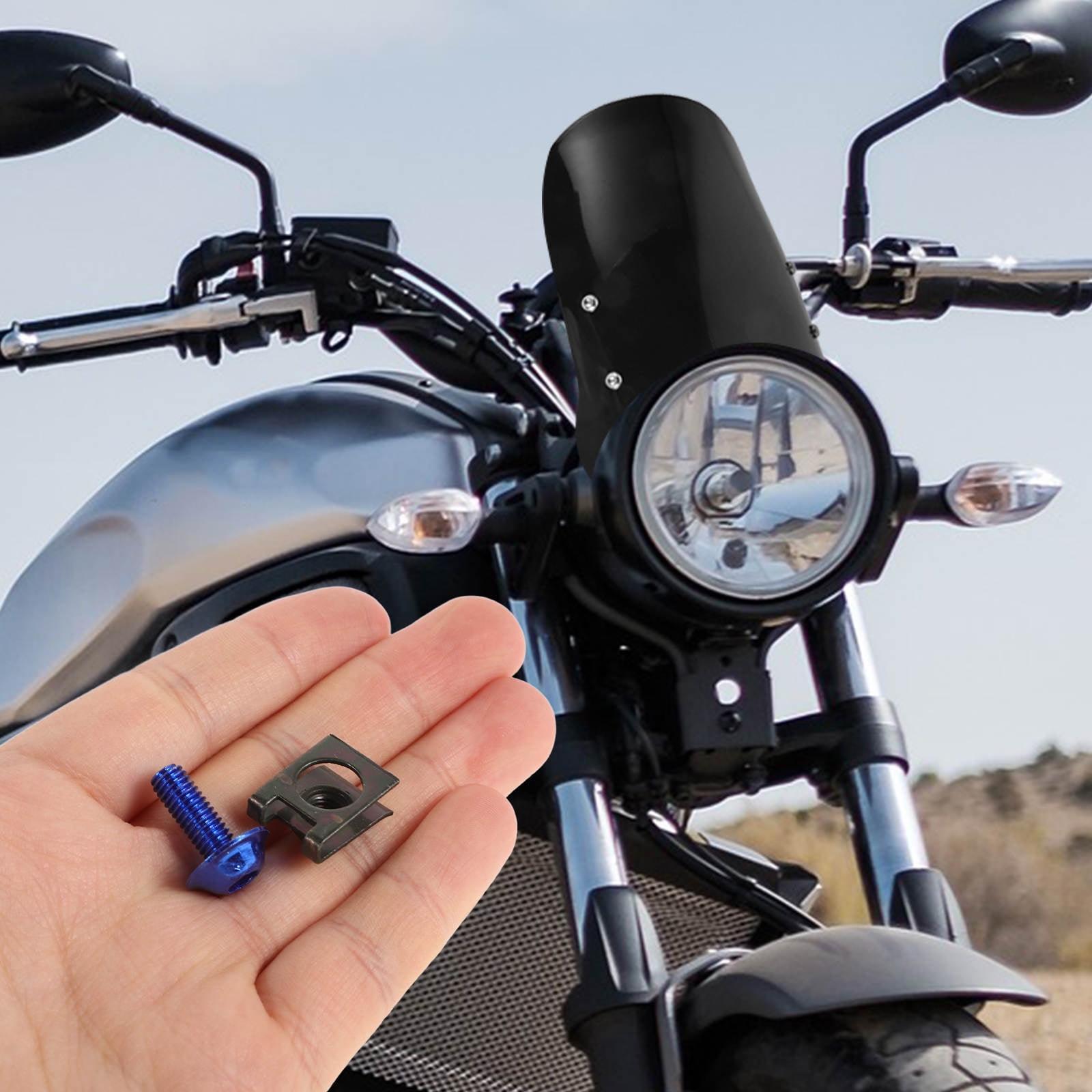 OUNONA 1 Set Windscreen Bolt Motorcycle Windscreen Bolt Replacement ...