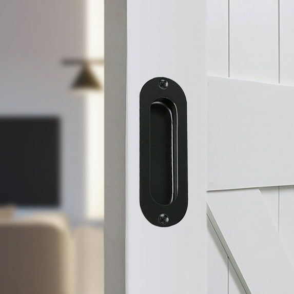 OUNONA 1 Set of Barn Door Handle Internal Shed Door Finger Pull Garage ...