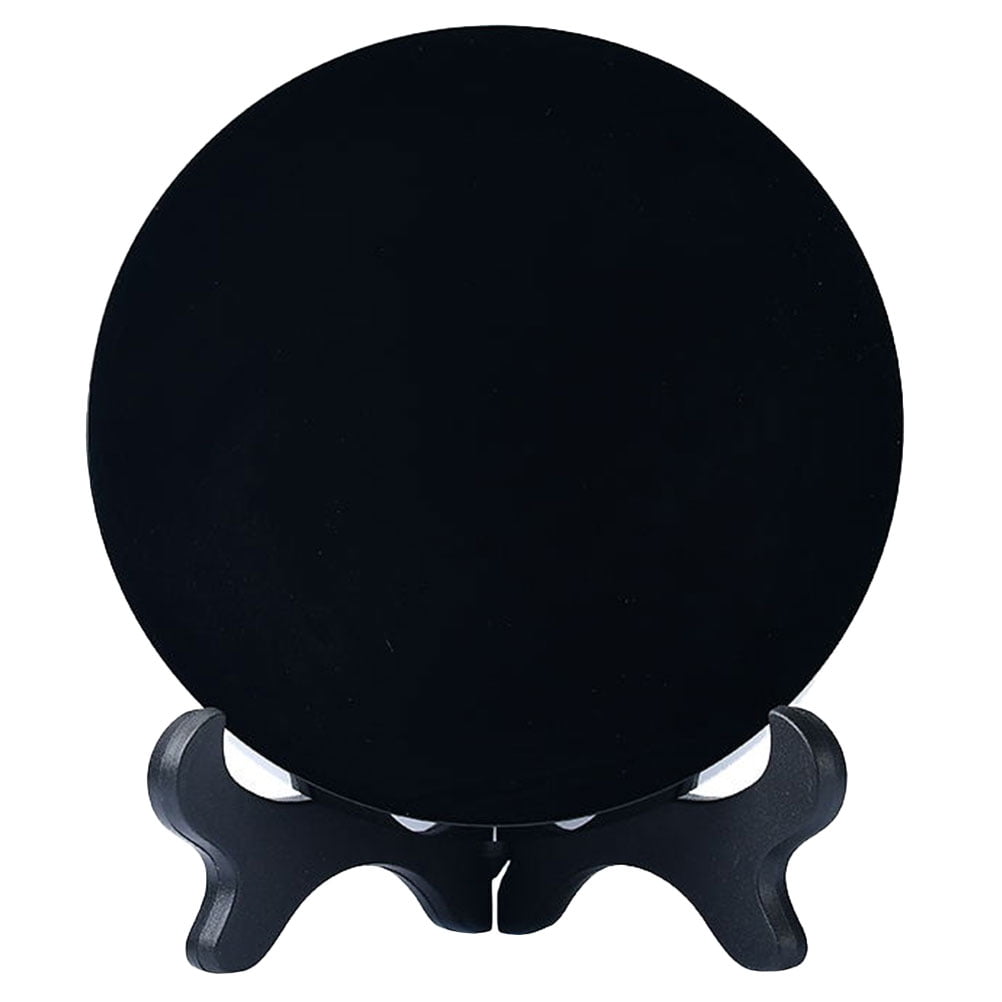 OUNONA 1 Set of Black Scrying Mirror Home Decor Scrying Mirror for ...
