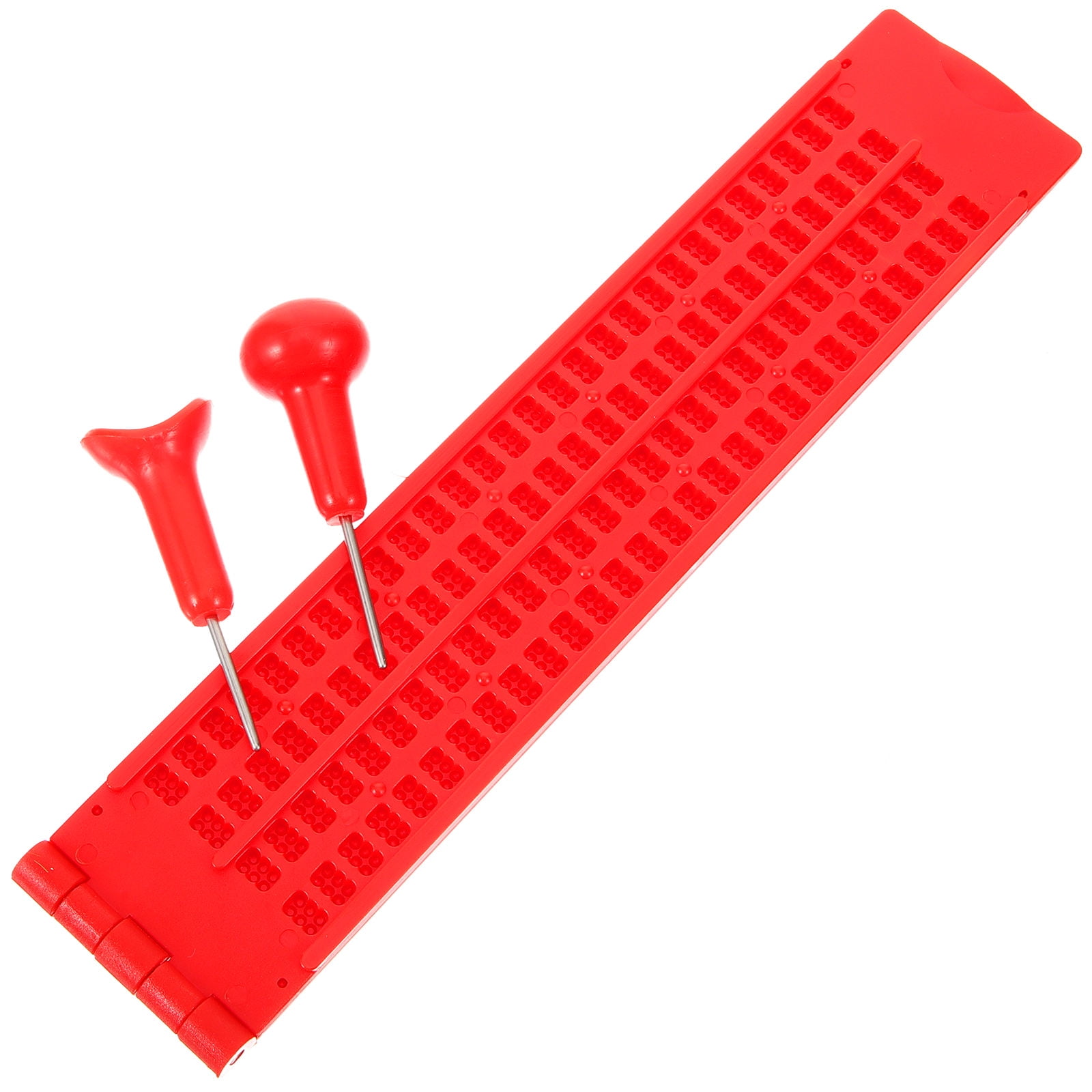 OUNONA 1 Set of Braille Writing Board Plastic Braille Board Set Braille ...