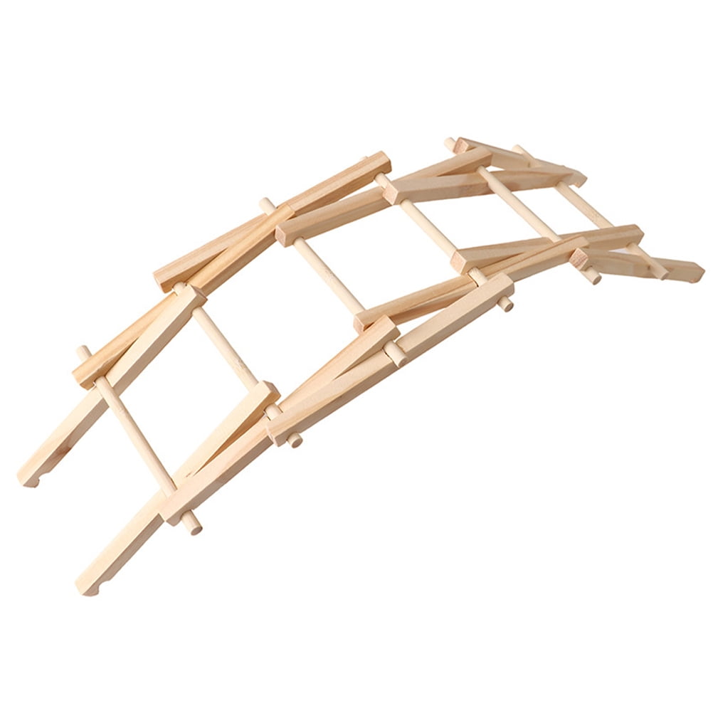 OUNONA 1 Set of Children DIY Arch Bridge Model Interactive Kids ...