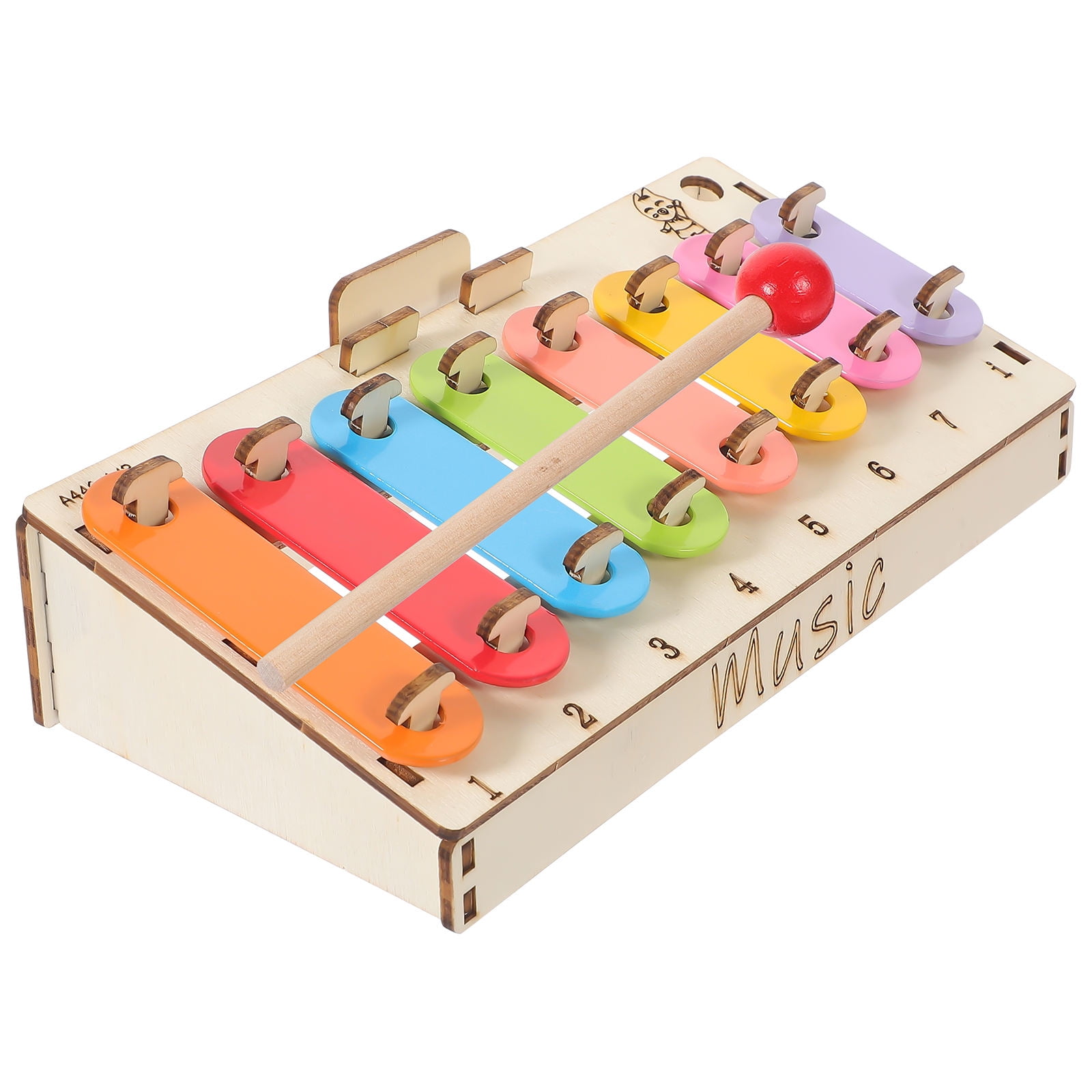 OUNONA 1 Set of DIY Xylophone Kit Crafts Making Xylophone Material ...