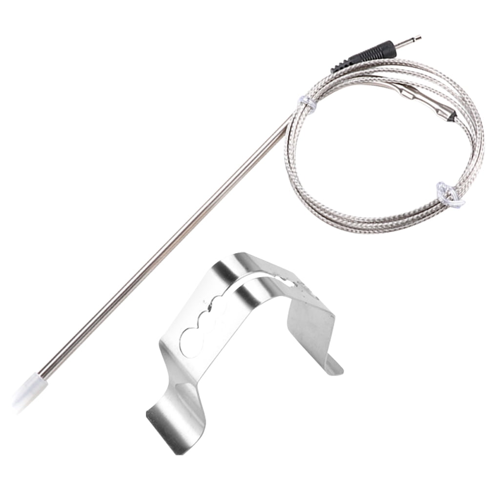 OUNONA 1 Set of Grill Clip BBQ Probe Clip Stainless Steel Clamp ...