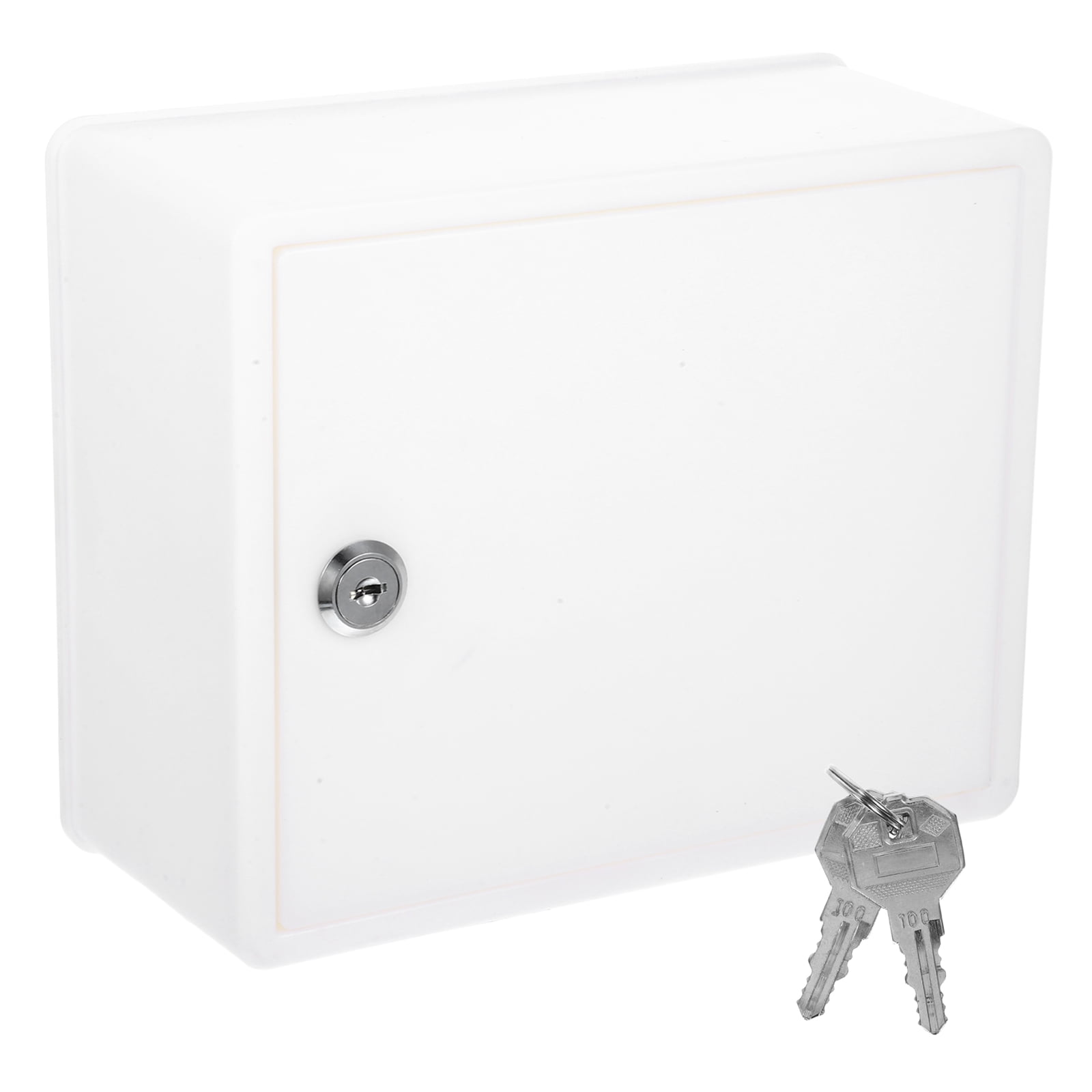 OUNONA 1 Set of Milk Box Wall Mounted Lockable Milk Box Multi-use Wall ...
