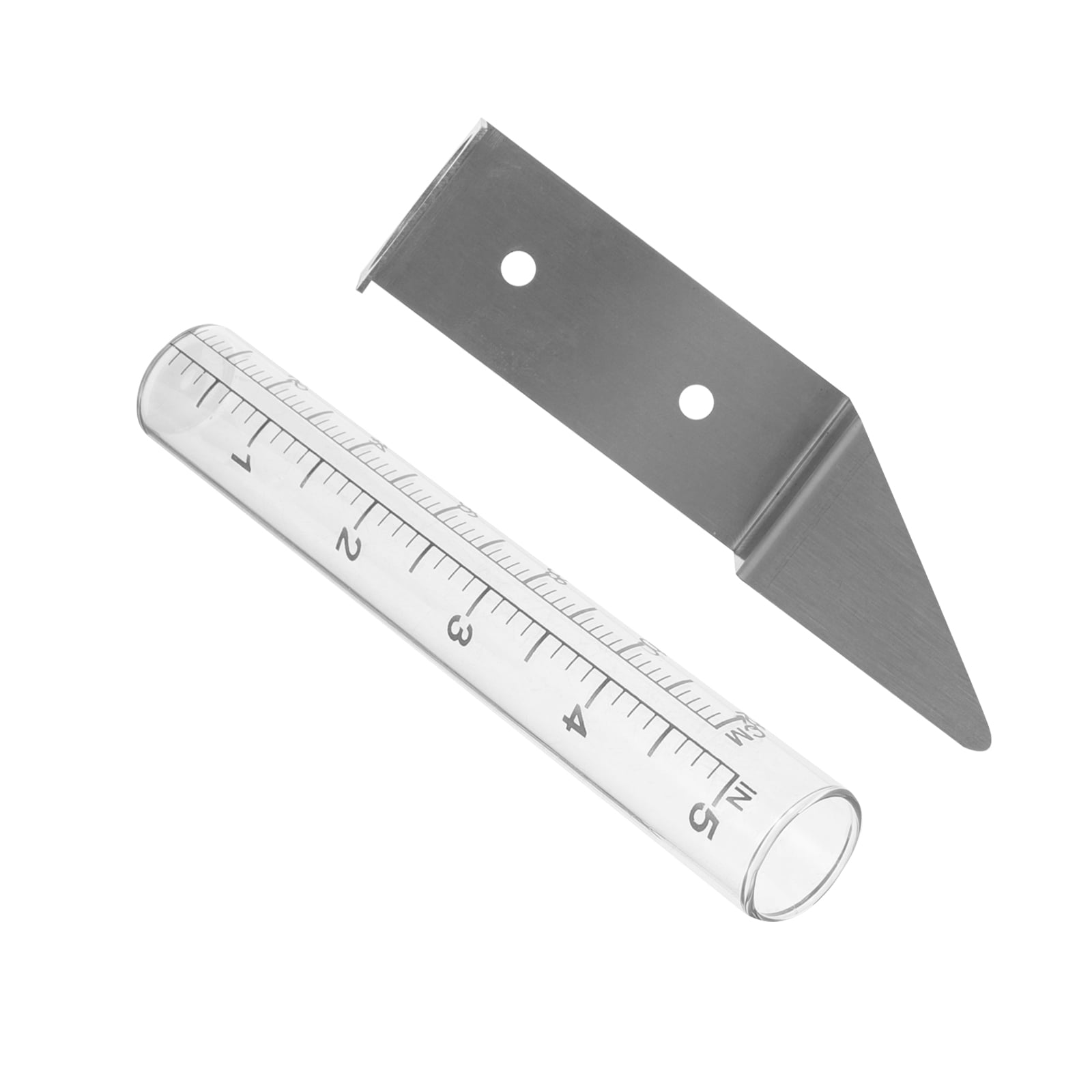 OUNONA 1 Set of Outdoor Rain Gauge Lawn Rain Gauge with 2-in-1 ...