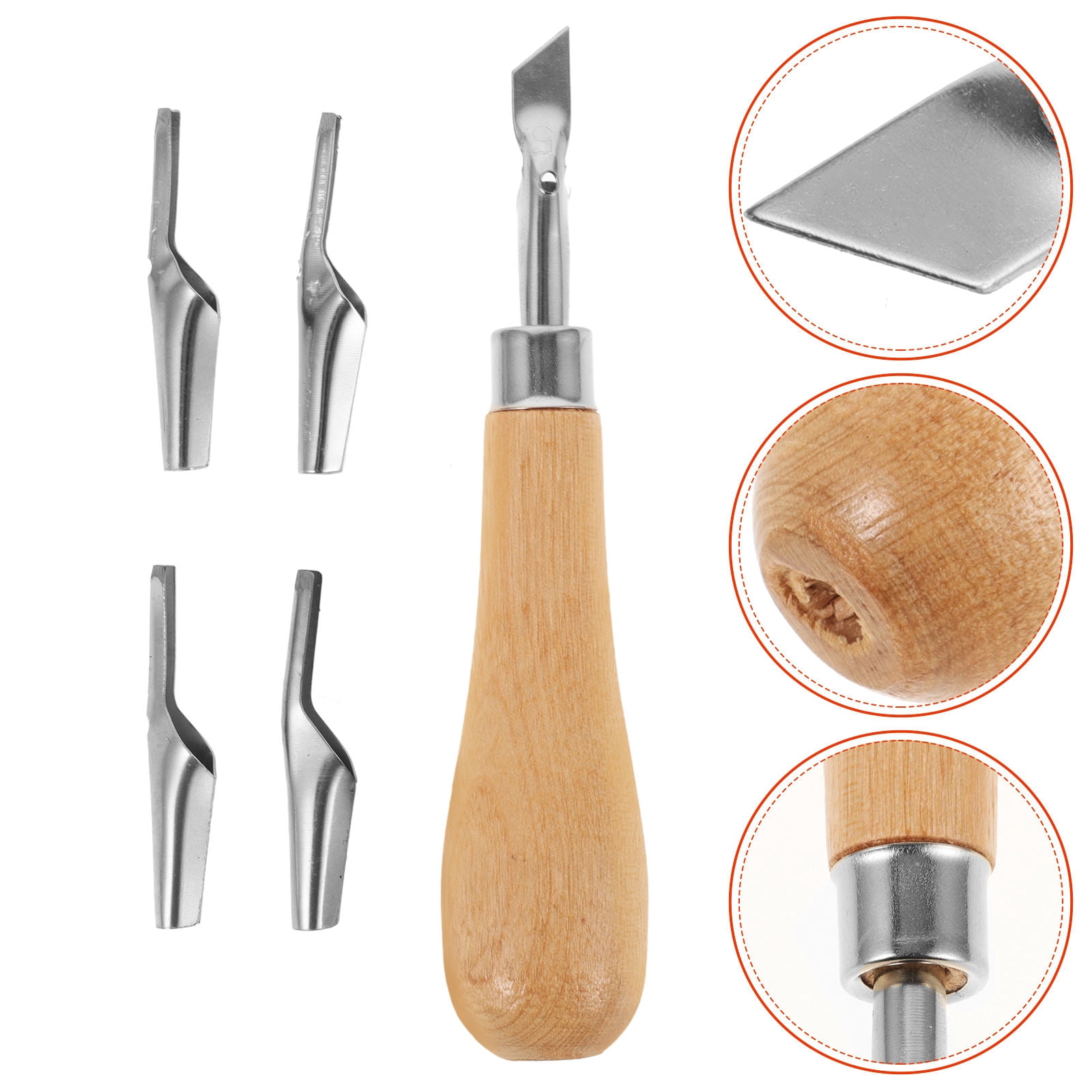 OUNONA 1 Set of Pottery Figurine Tool Clay Sculpting Tool Pottery ...