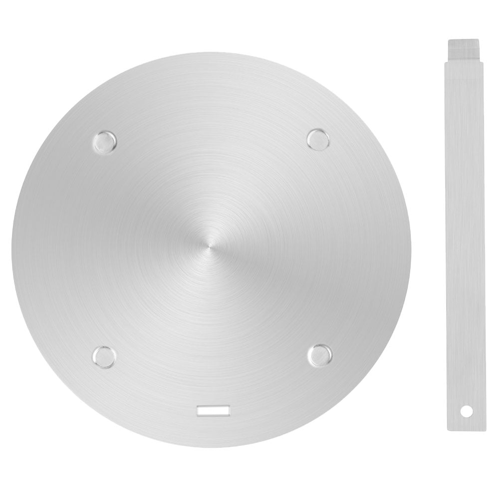 OUNONA 1 Set of Stainless Steel Induction Plate Induction Cooktop ...