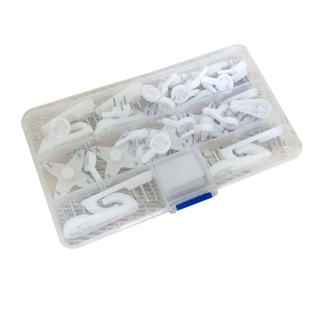 OUNONA 1 Set of Wall Nails Storage Boxes Invisible and Seamless Nail ...