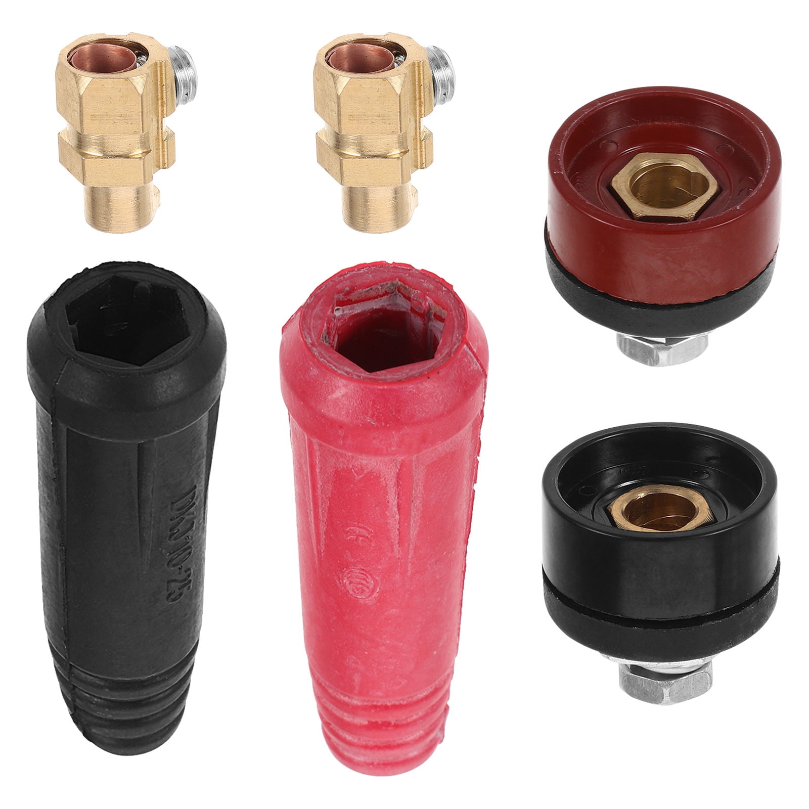 OUNONA 1 Set of Welding Cable Quick Connector Metal Welding Connector ...