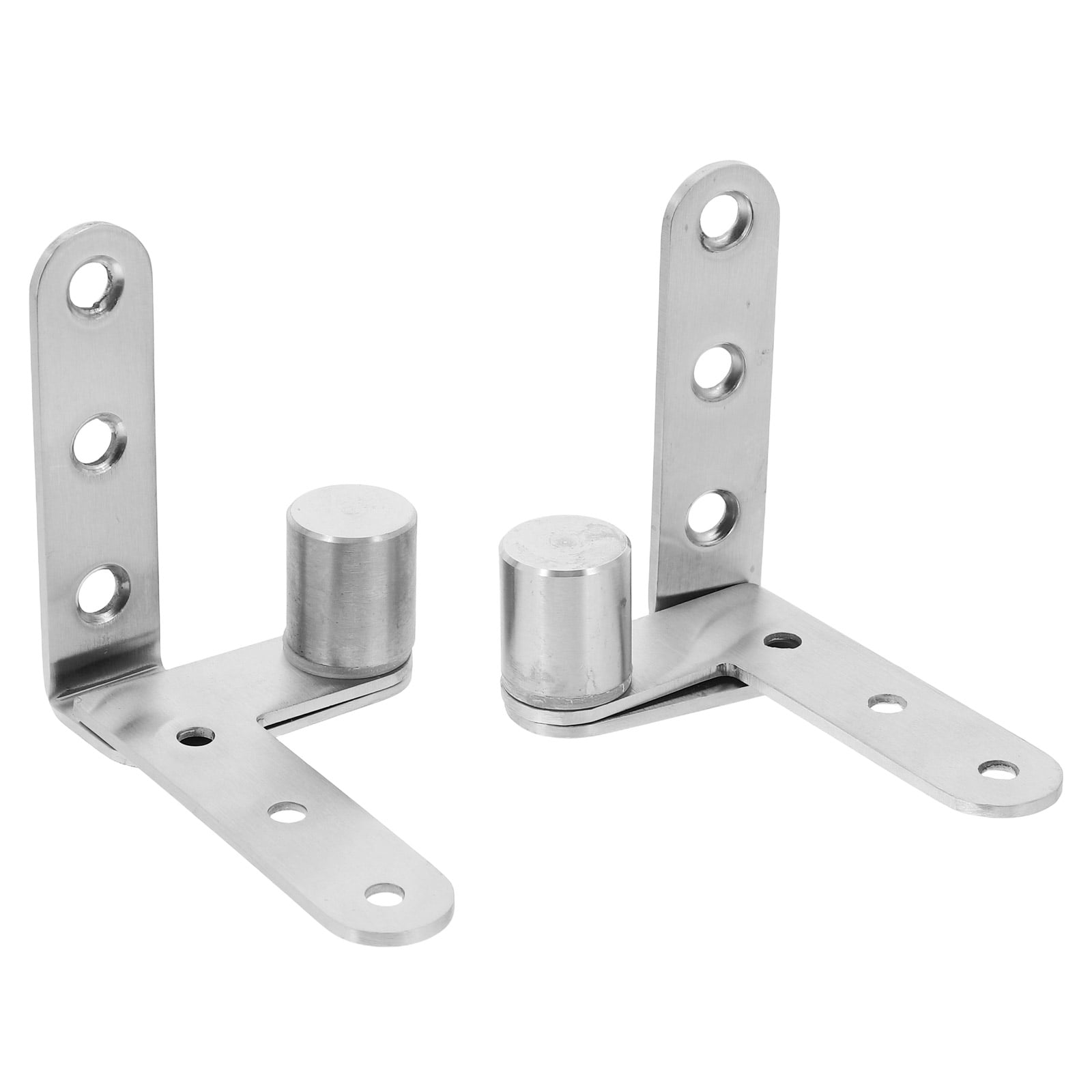 OUNONA 1 pair Door Pivot Hinges Hidden Door Hinge Heavy Duty Door Hinge ...