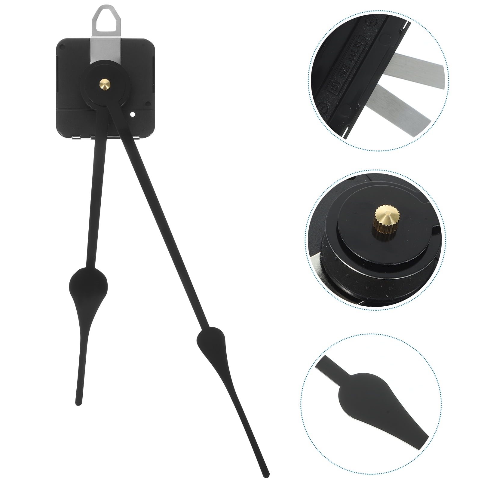 OUNONA 1 set of DIY Wall Clock Mechanism Clock Replacement Parts Clock ...